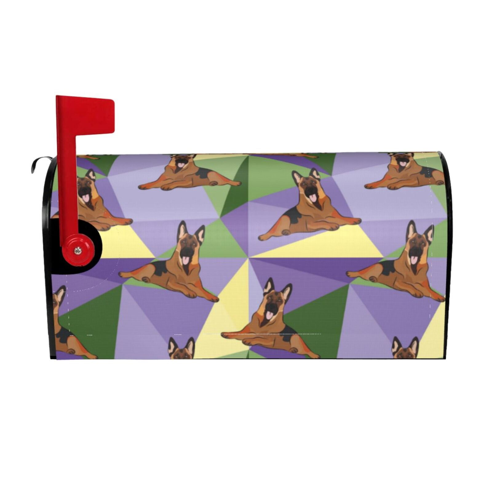 Mailbox Covers Magnetic Standard Size - German Shepherd Dog Geometry ...