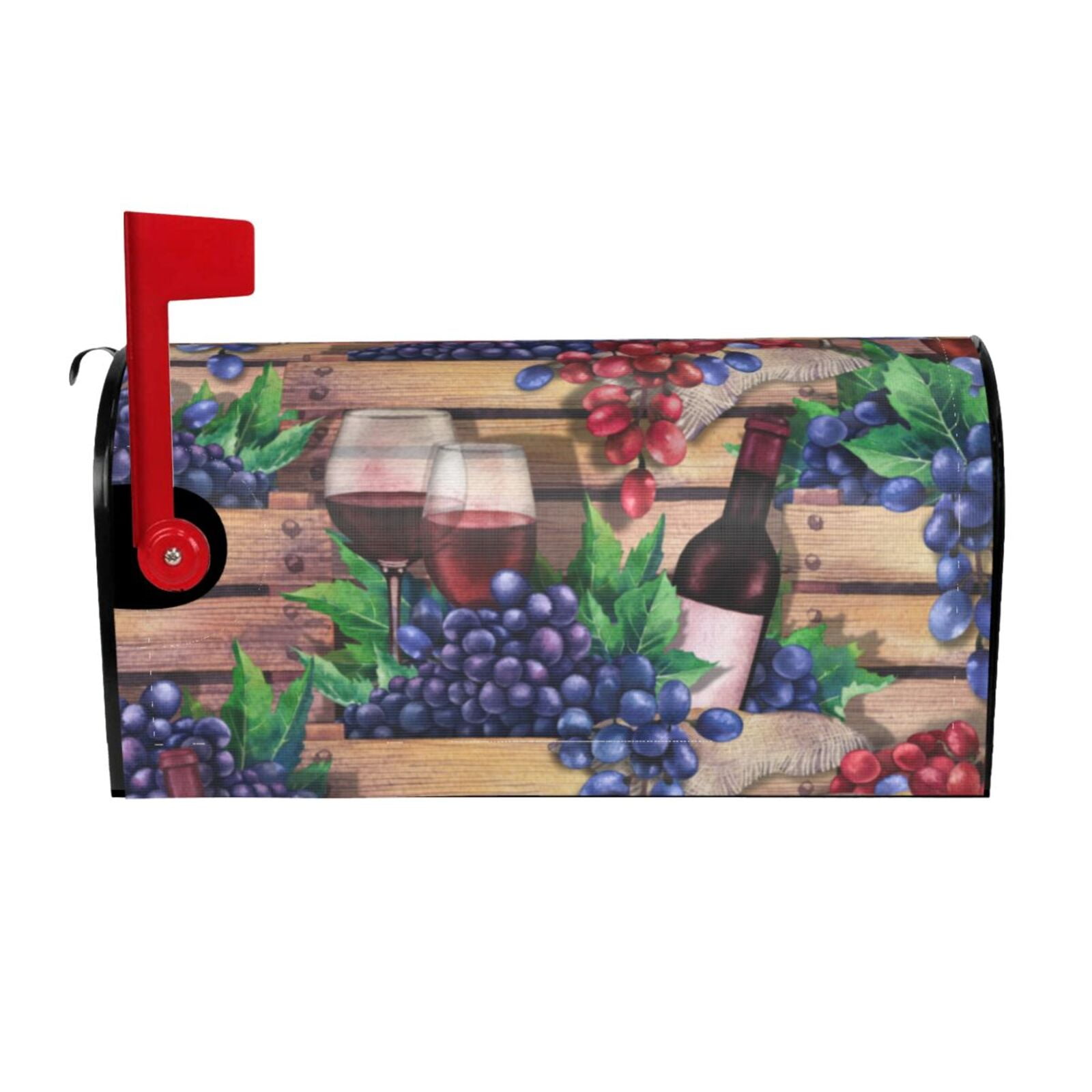 Mailbox Covers Magnetic Standard Size - Glasses Of Red Wine 1 ...