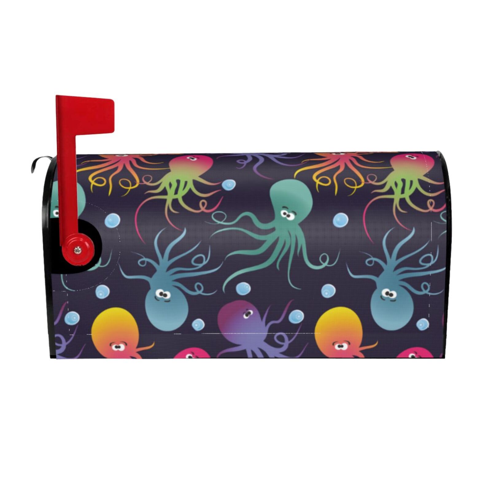 Mailbox Covers Magnetic Standard Size - Gradient Octopus Waterproof ...