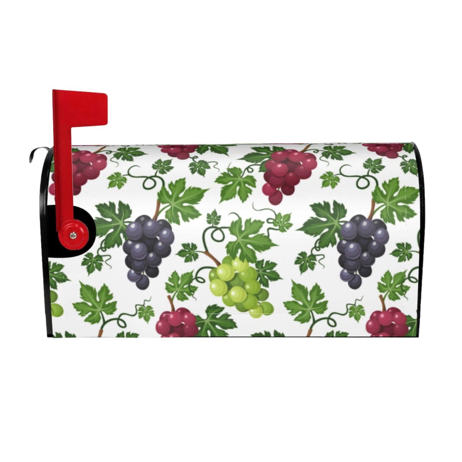 Mailbox Covers Magnetic Standard Size - Grape Print colorful Waterproof ...