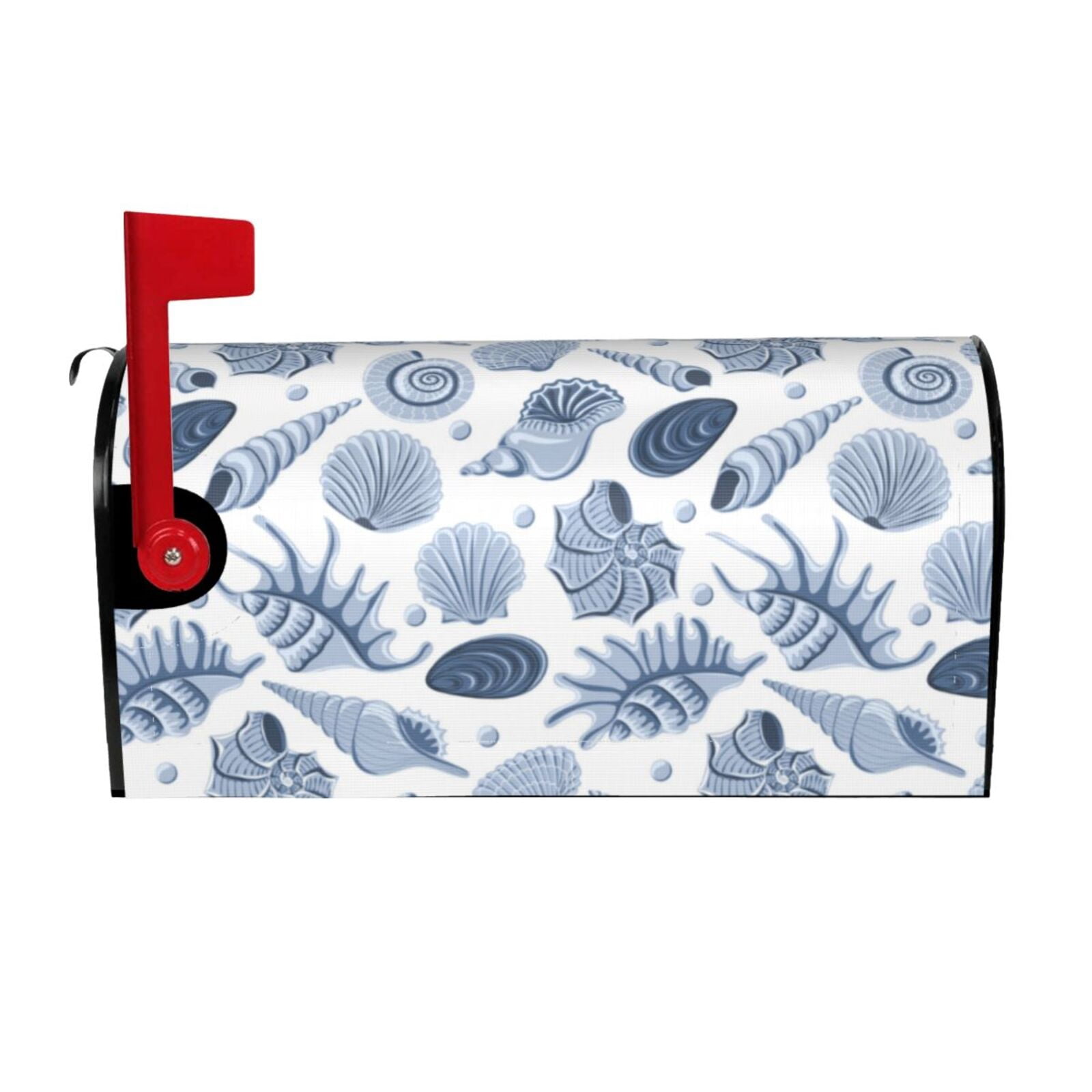 Mailbox Covers Magnetic Standard Size - Gray Conch Shell Waterproof ...