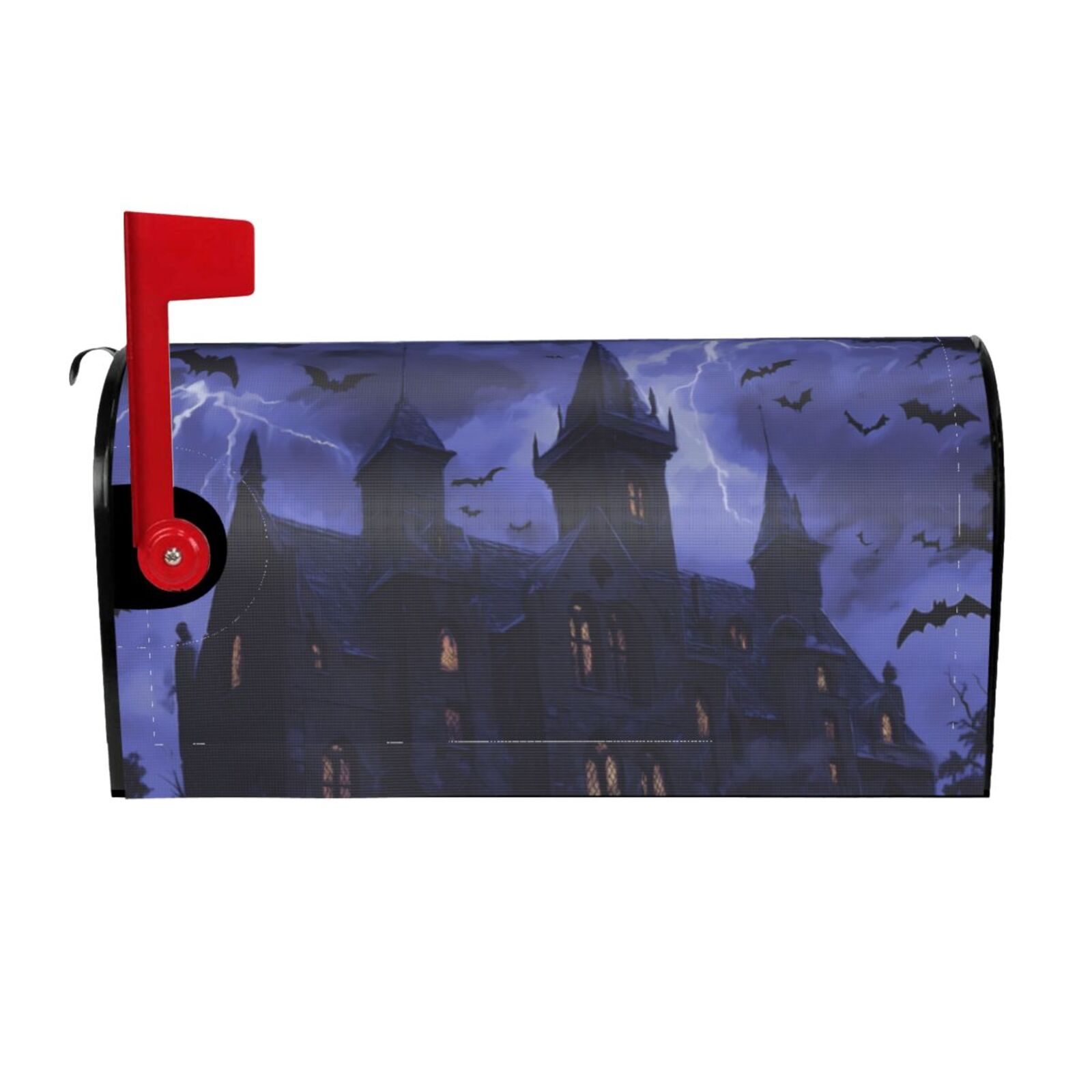 Mailbox Covers Magnetic Standard Size - Halloween Bat Castle Waterproof ...
