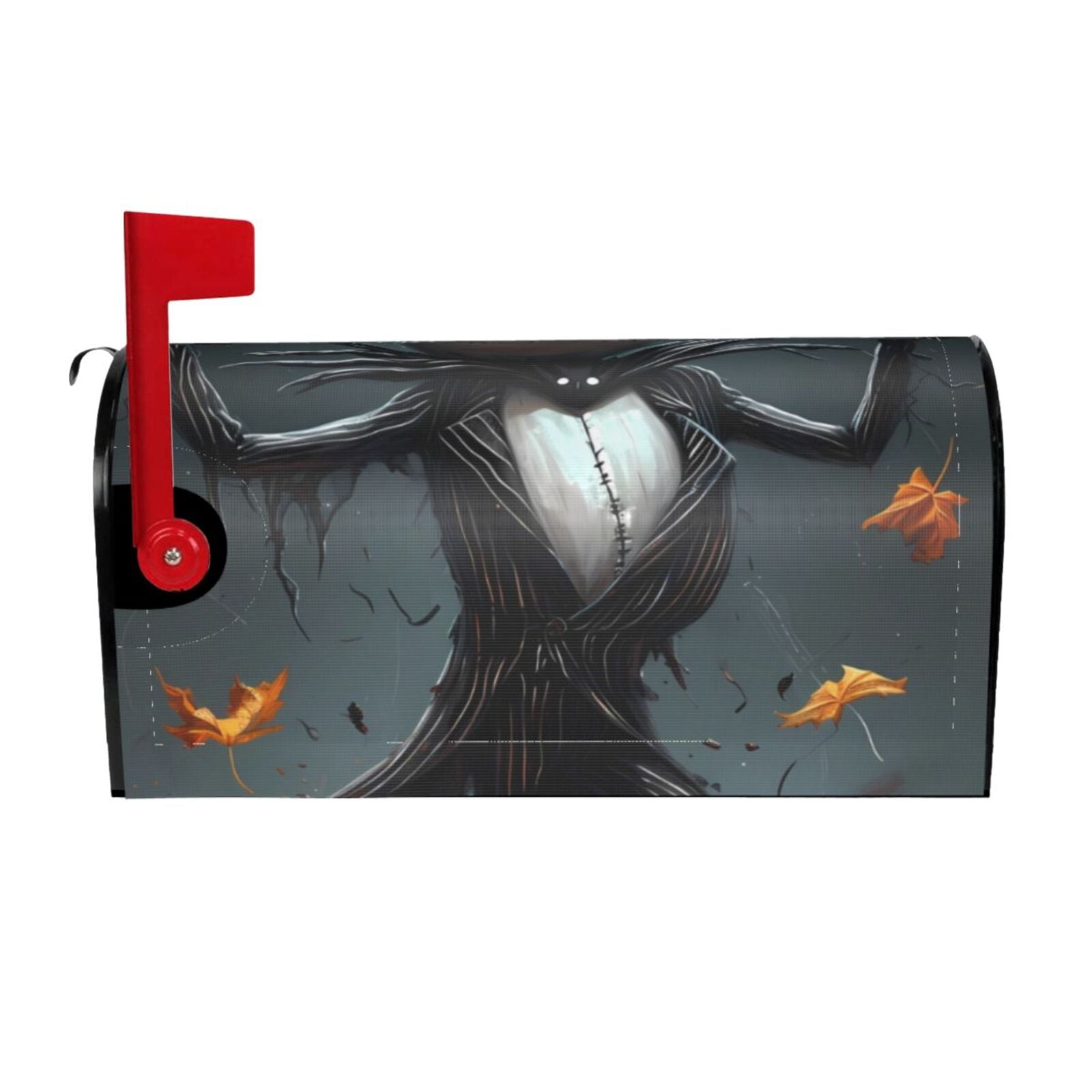 Mailbox Covers Magnetic Standard Size - Halloween Dancing Skeleton Man ...