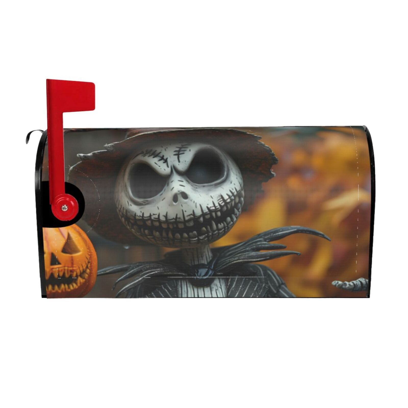 Mailbox Covers Magnetic Standard Size - Halloween Funny Skeleton ...