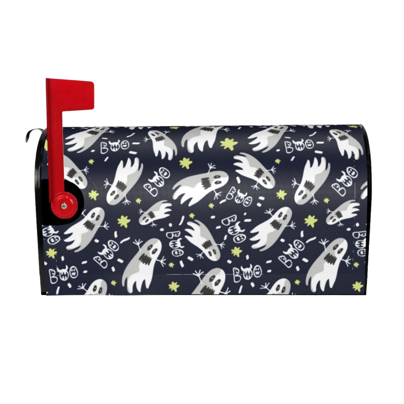 Mailbox Covers Magnetic Standard Size - Halloween Ghost Funny A ...