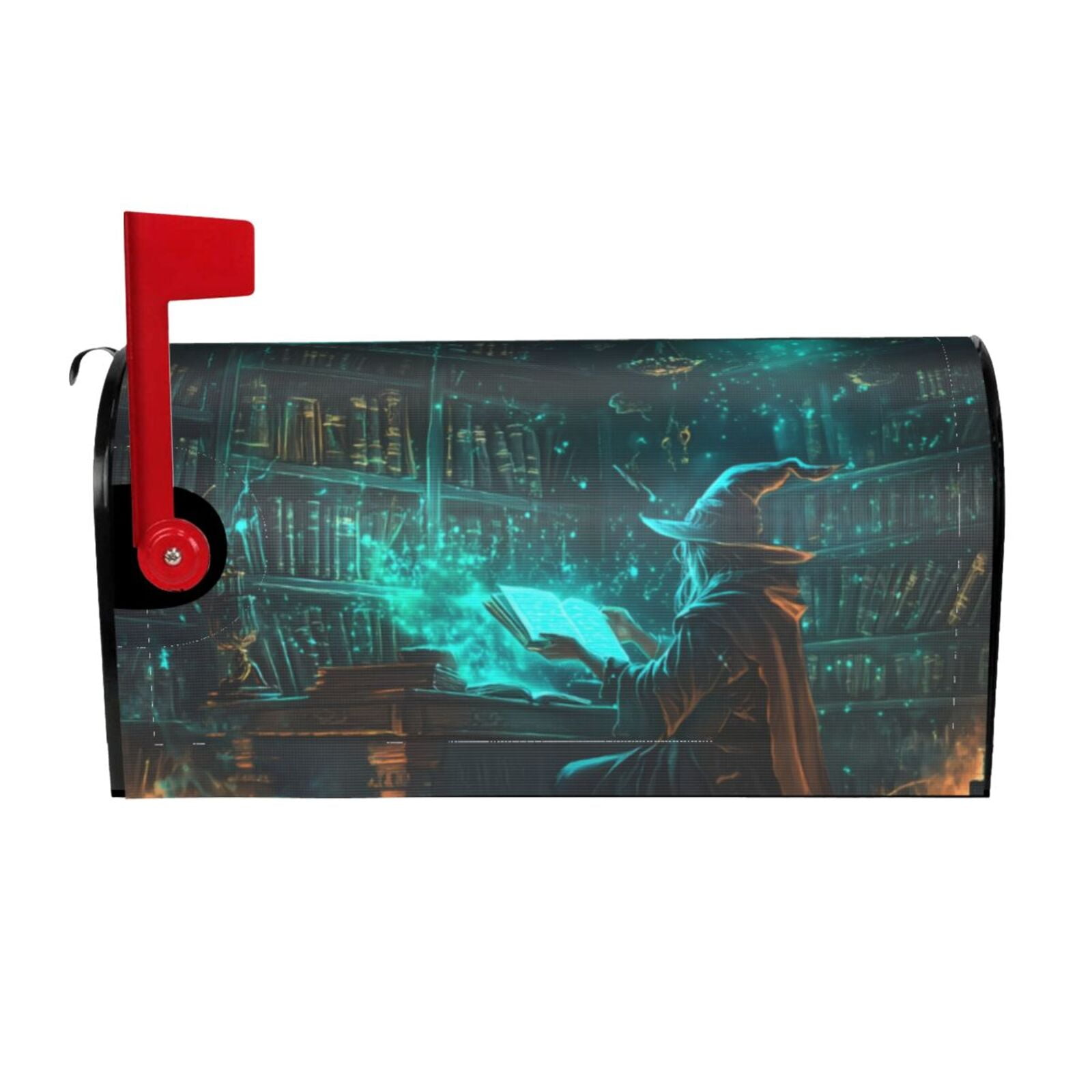 Mailbox Covers Magnetic Standard Size - Halloween Mysterious Witch ...