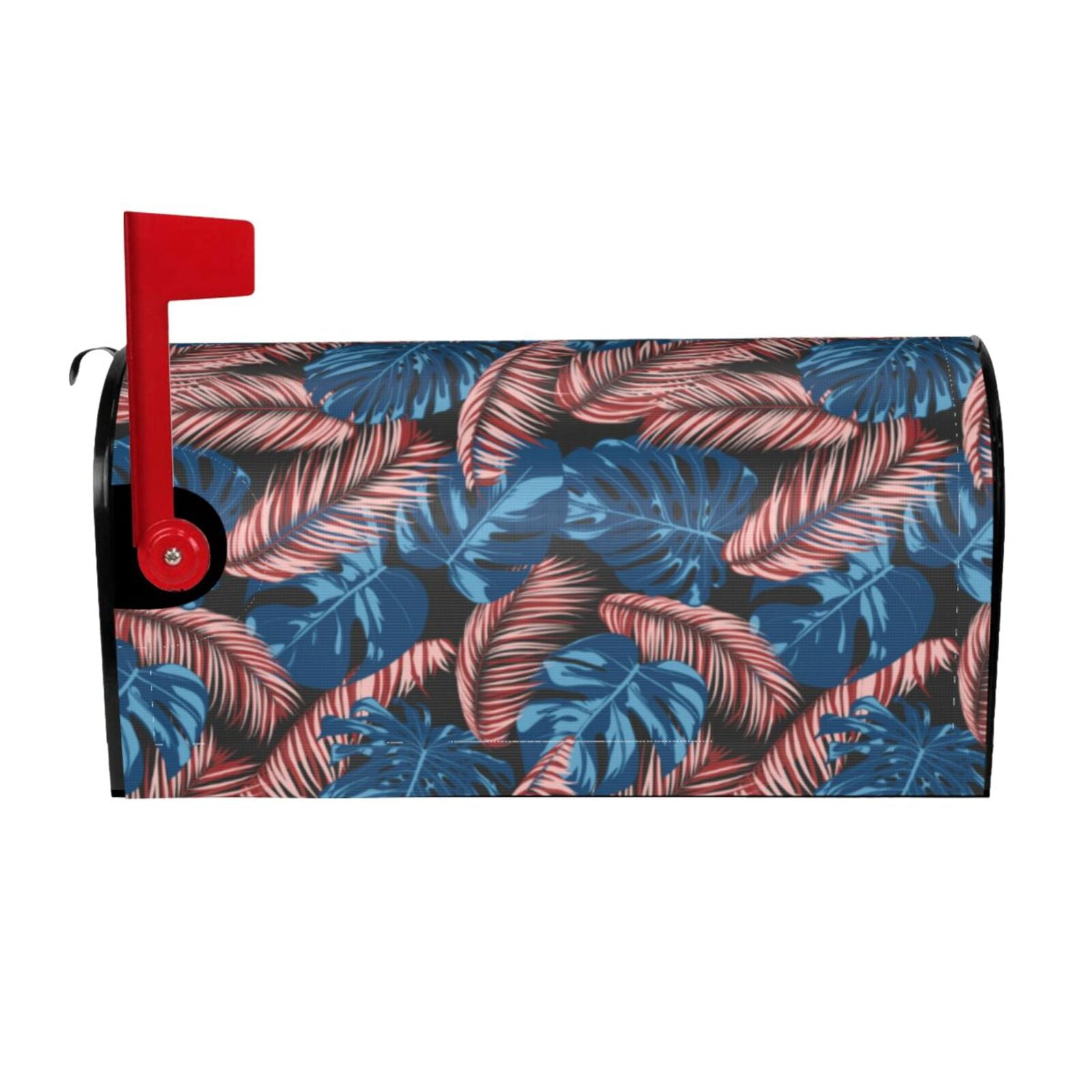 Mailbox Covers Magnetic Standard Size - Hawaiian Style Leaves ...