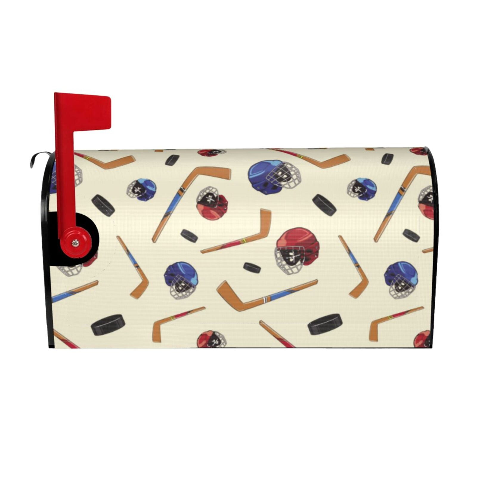 Mailbox Covers Magnetic Standard Size - Hockey stick helmet cool ...