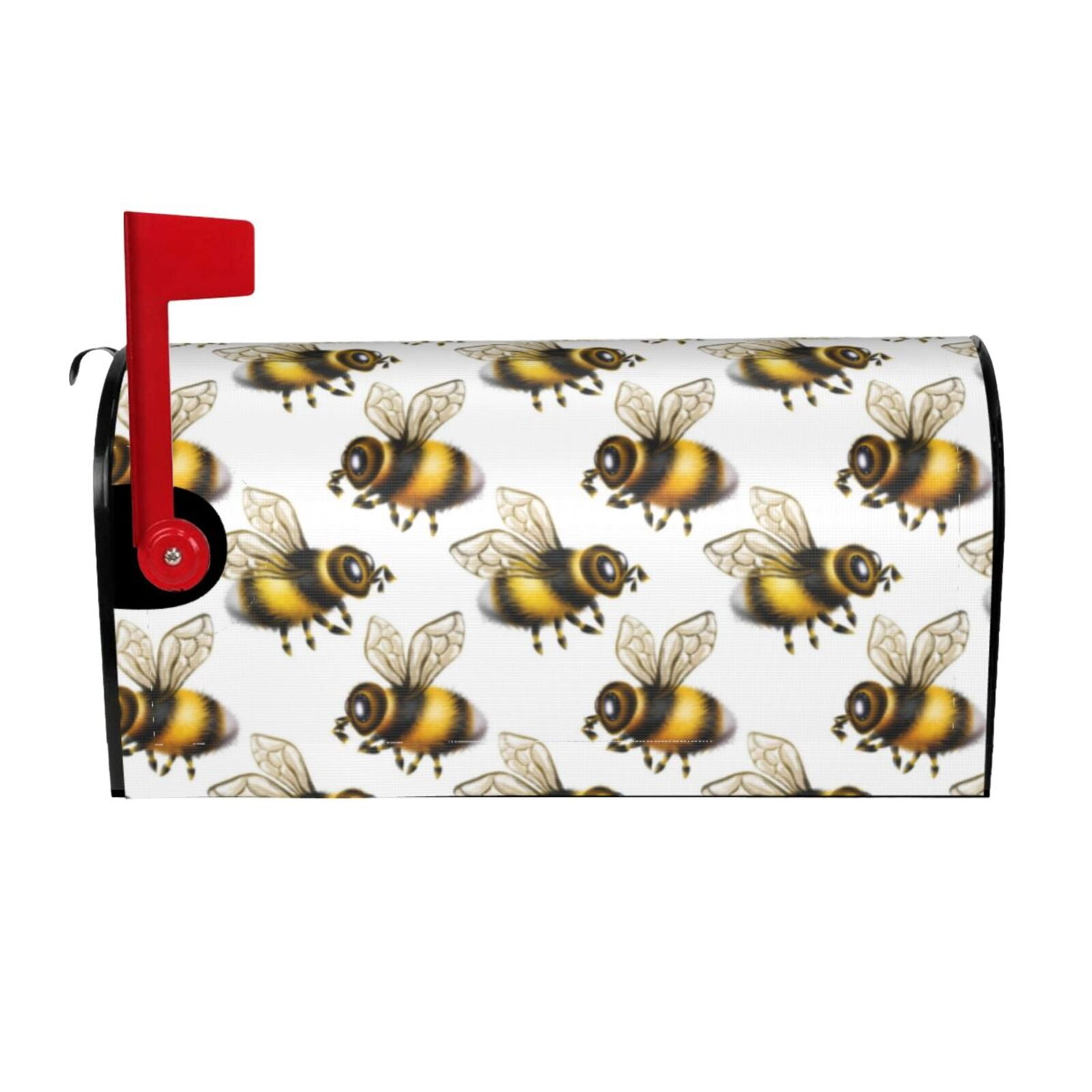 Mailbox Covers Magnetic Standard Size - Honey Bee Realistic cute ...
