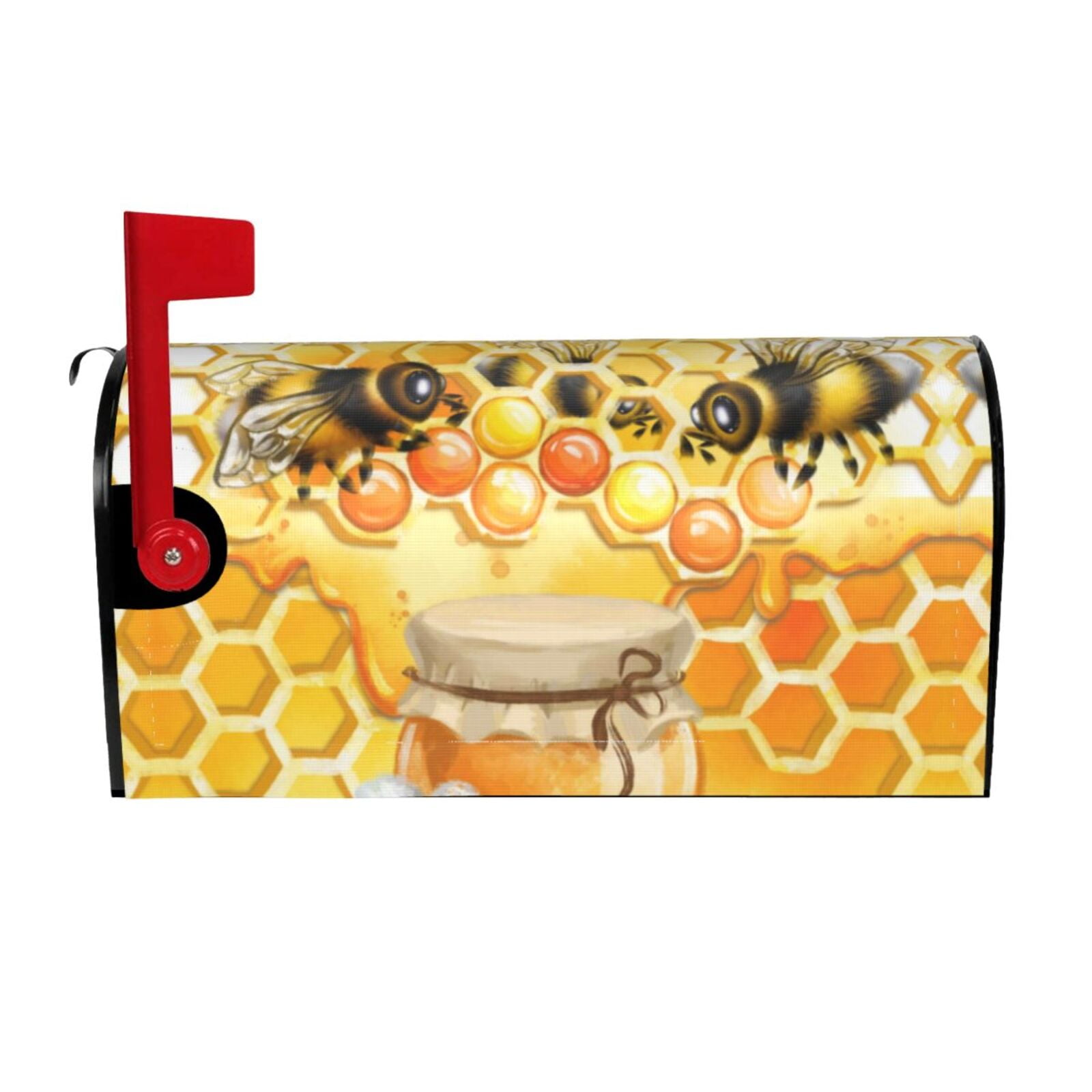 Mailbox Covers Magnetic Standard Size - Honey Bee Waterproof Mailbox ...