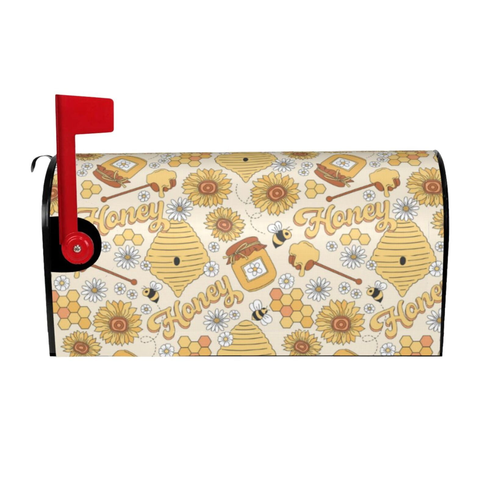 Mailbox Covers Magnetic Standard Size - Honey Honeycomb Waterproof ...
