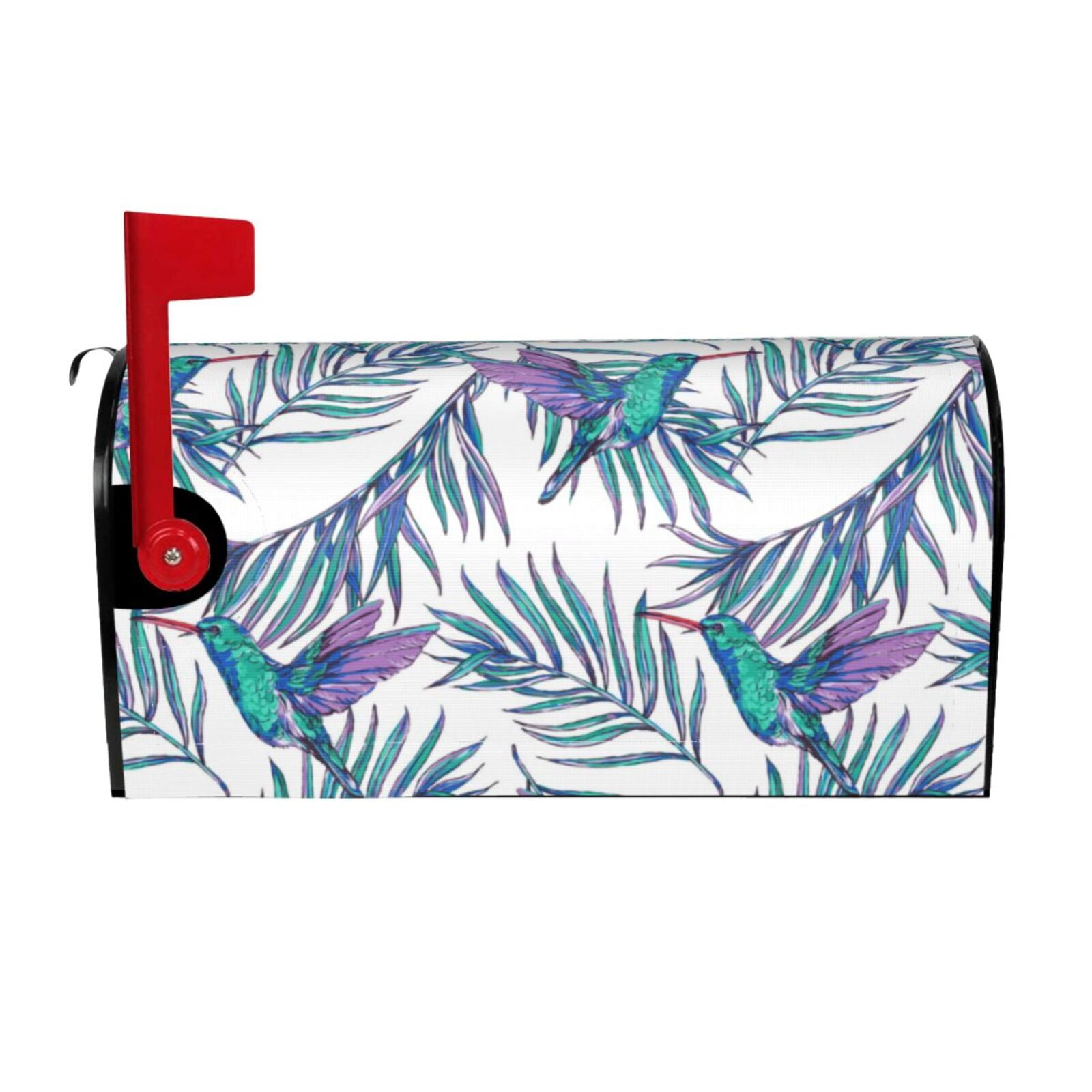 Mailbox Covers Magnetic Standard Size - Hummingbird Leaf Waterproof ...
