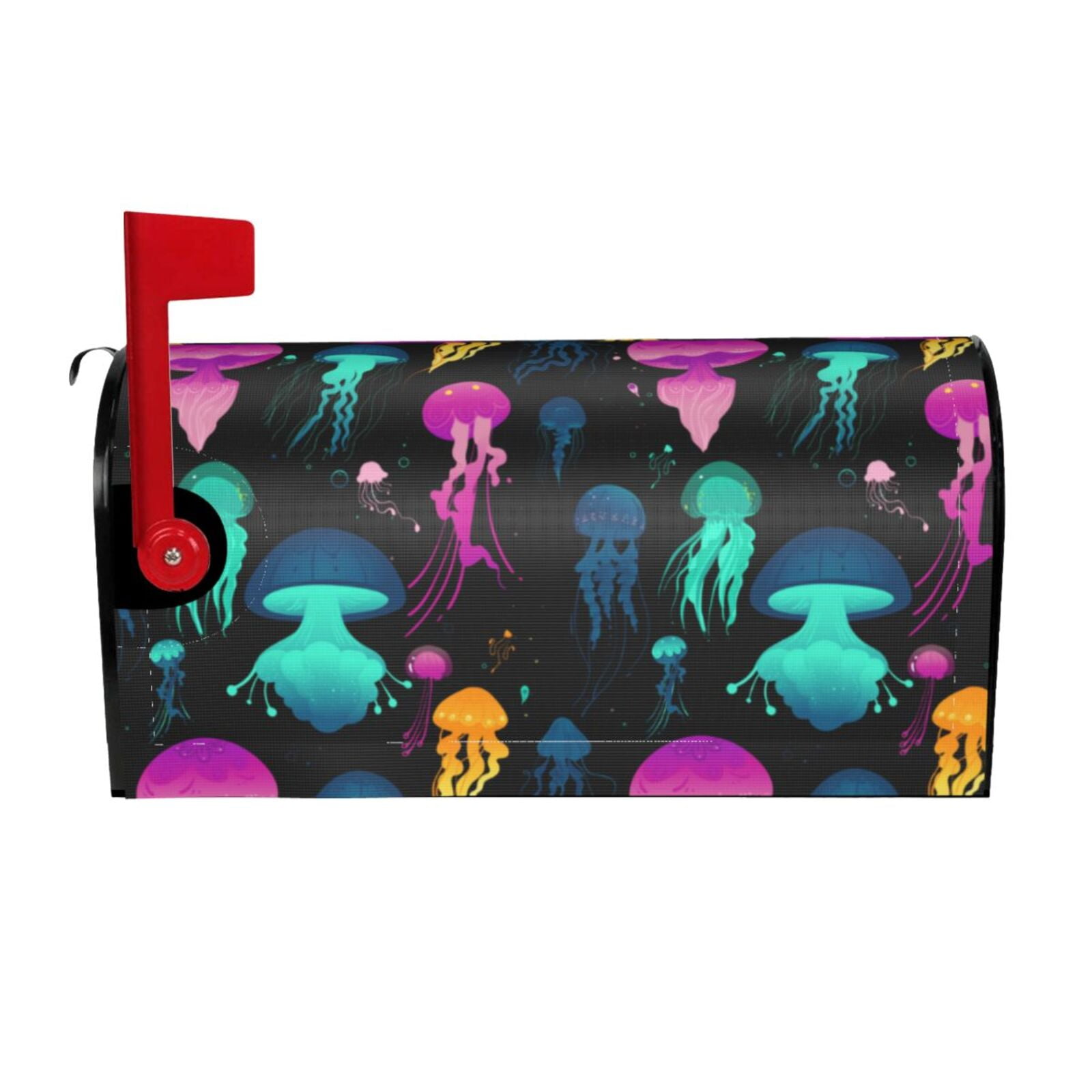 Mailbox Covers Magnetic Standard Size - Jellyfish Pattern No.9027 ...