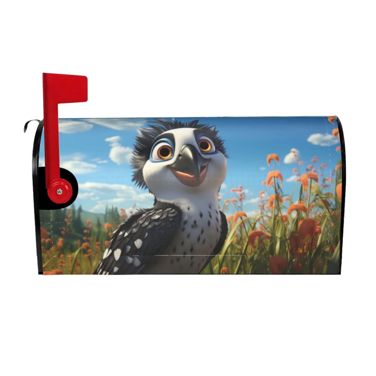 Mailbox Covers Magnetic Standard Size - Joyful Animated Bird Waterproof ...
