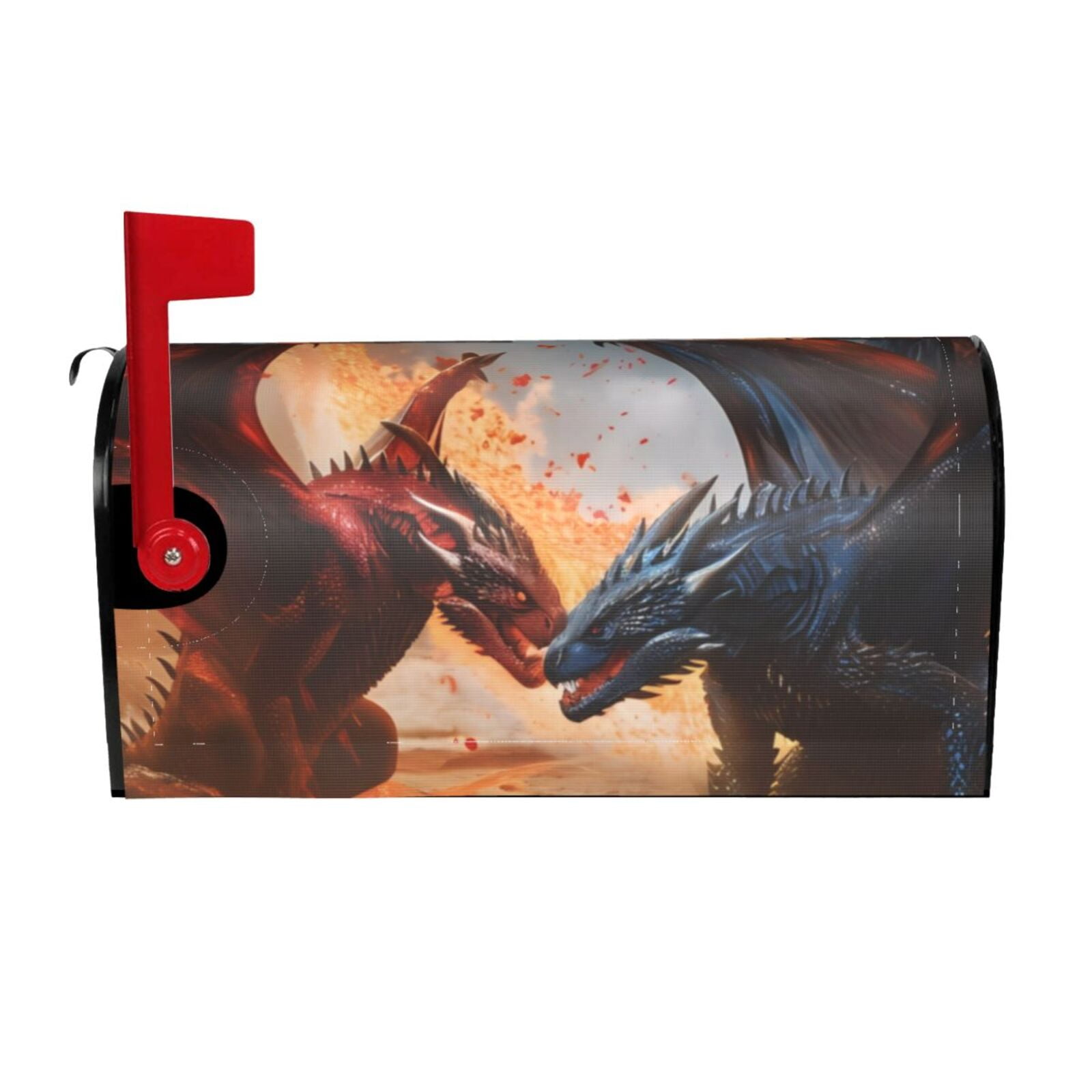 Mailbox Covers Magnetic Standard Size - Lava Dragon Waterproof Mailbox ...