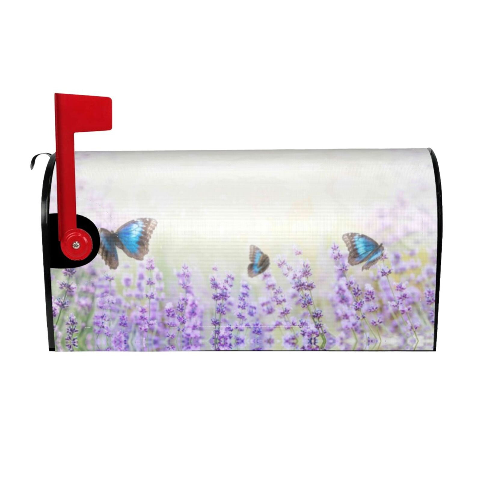 Mailbox Covers Magnetic Standard Size - Lavender and Butterfly ...