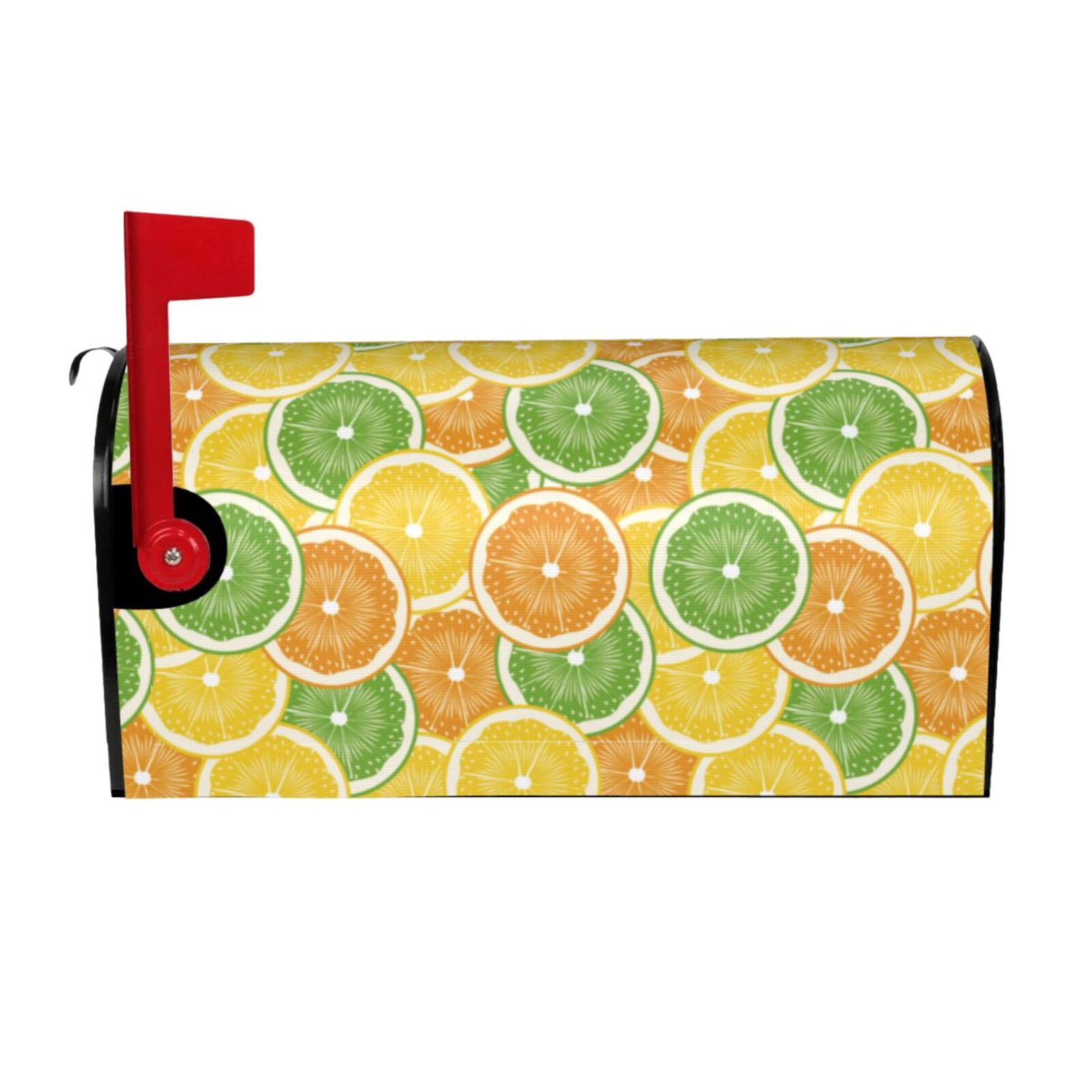 Mailbox Covers Magnetic Standard Size - Lemon colorful print Waterproof ...