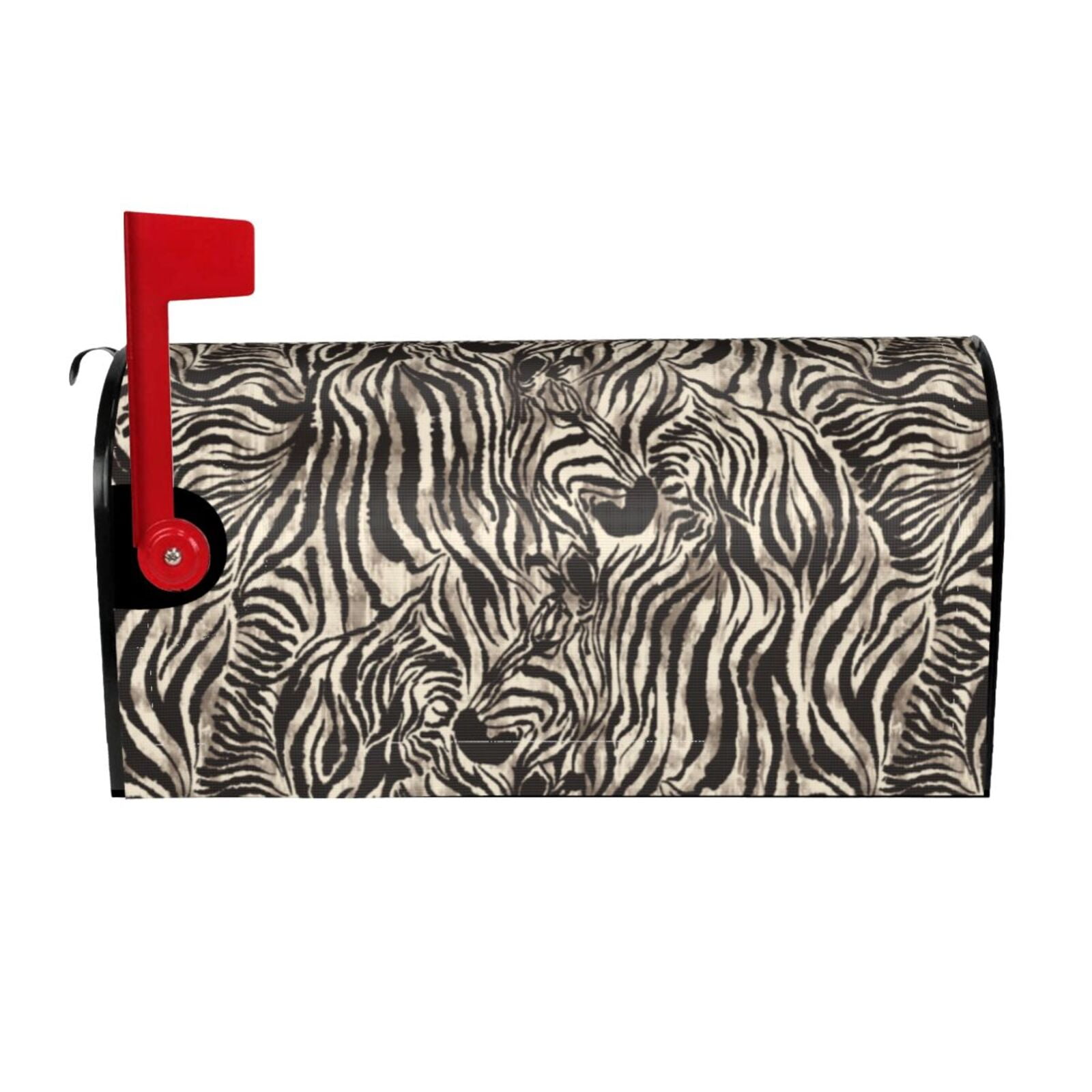 Mailbox Covers Magnetic Standard Size - Leopard And Zebra1 Waterproof ...