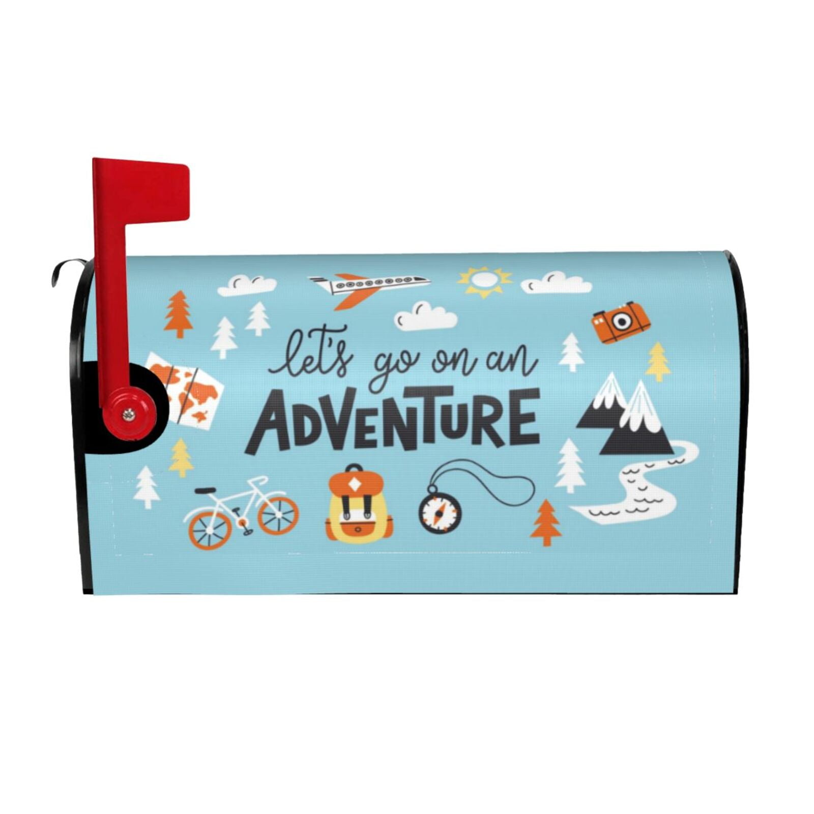 Mailbox Covers Magnetic Standard Size - Let's Go on an Adventure ...