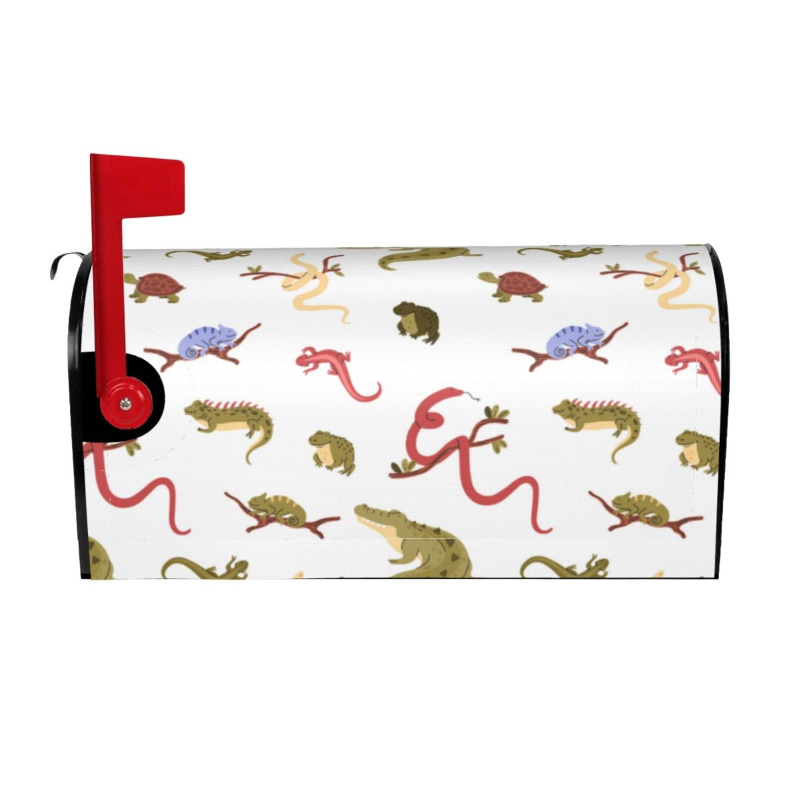 Mailbox Covers Magnetic Standard Size - Lizard Snake Turtle Crocodile_A ...
