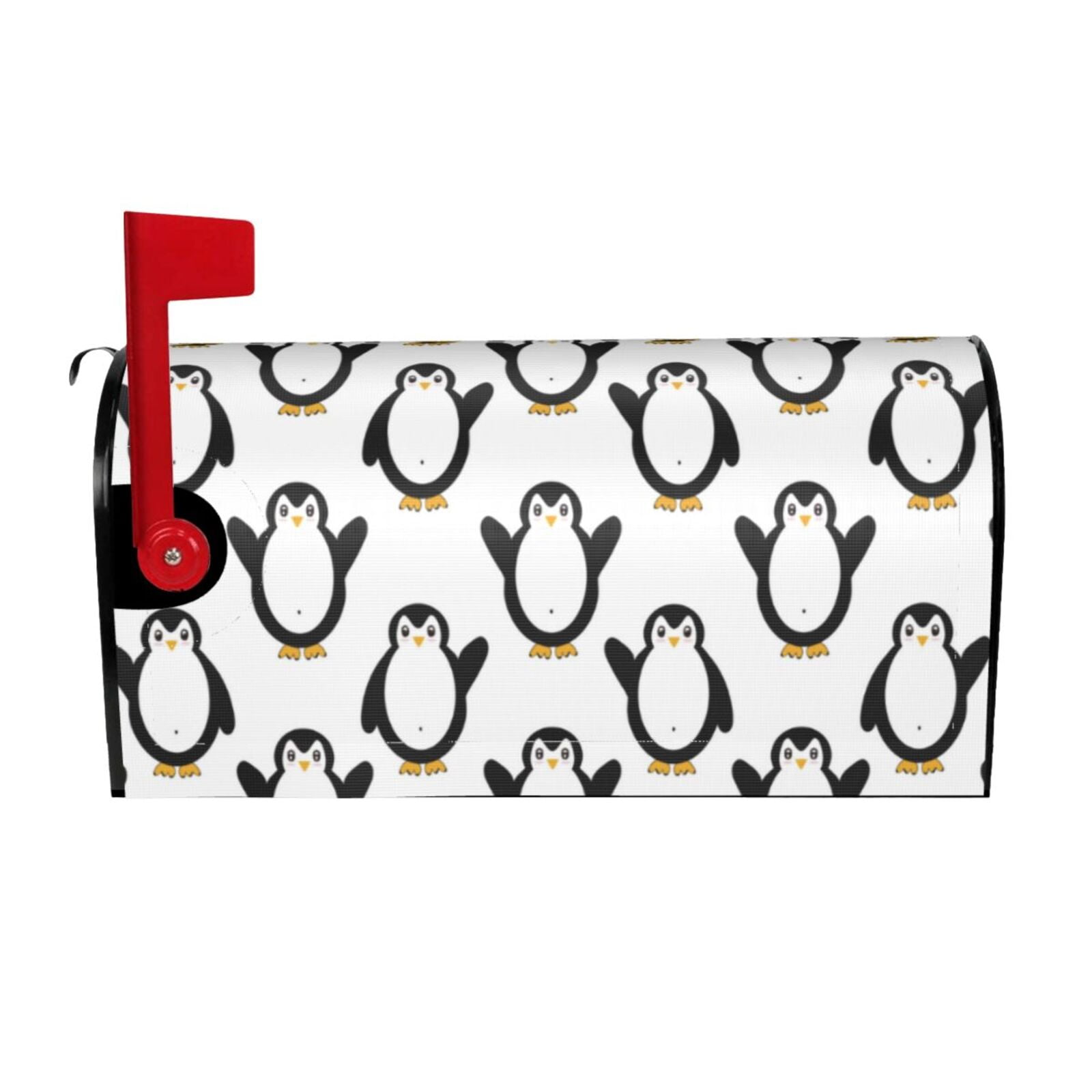 Mailbox Covers Magnetic Standard Size - Lovely penguin A Waterproof ...