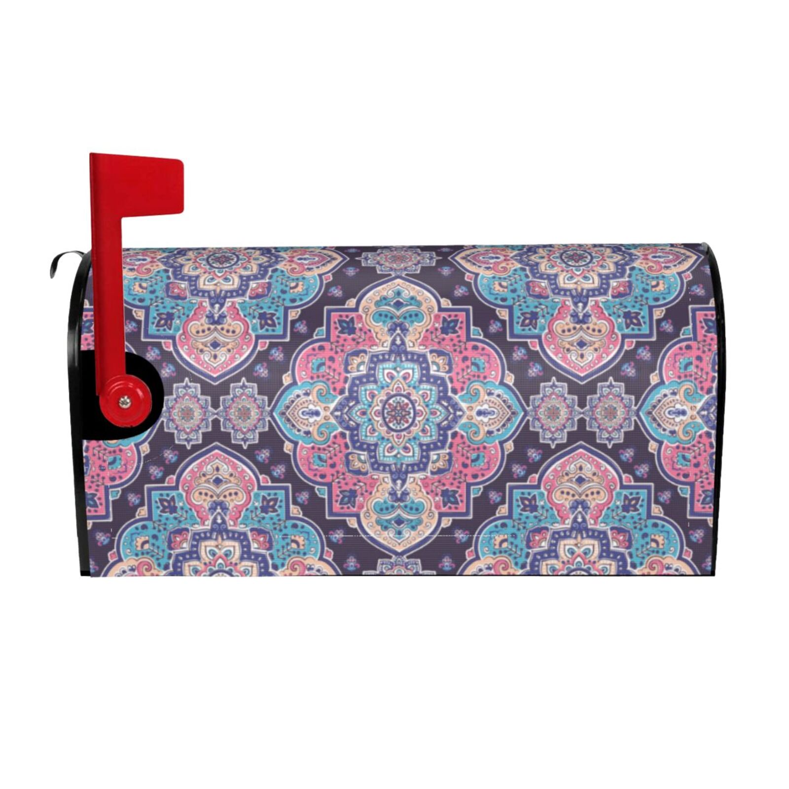 Mailbox Covers Magnetic Standard Size - Mandala Boho Pattern Waterproof ...