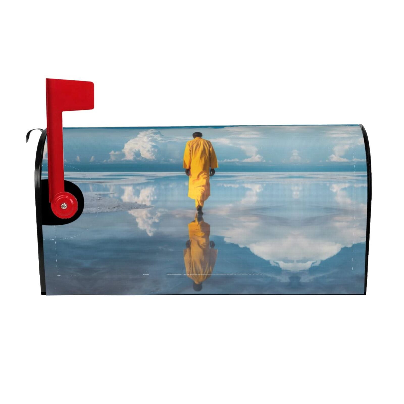Mailbox Covers Magnetic Standard Size - Monk Walking On Water ...