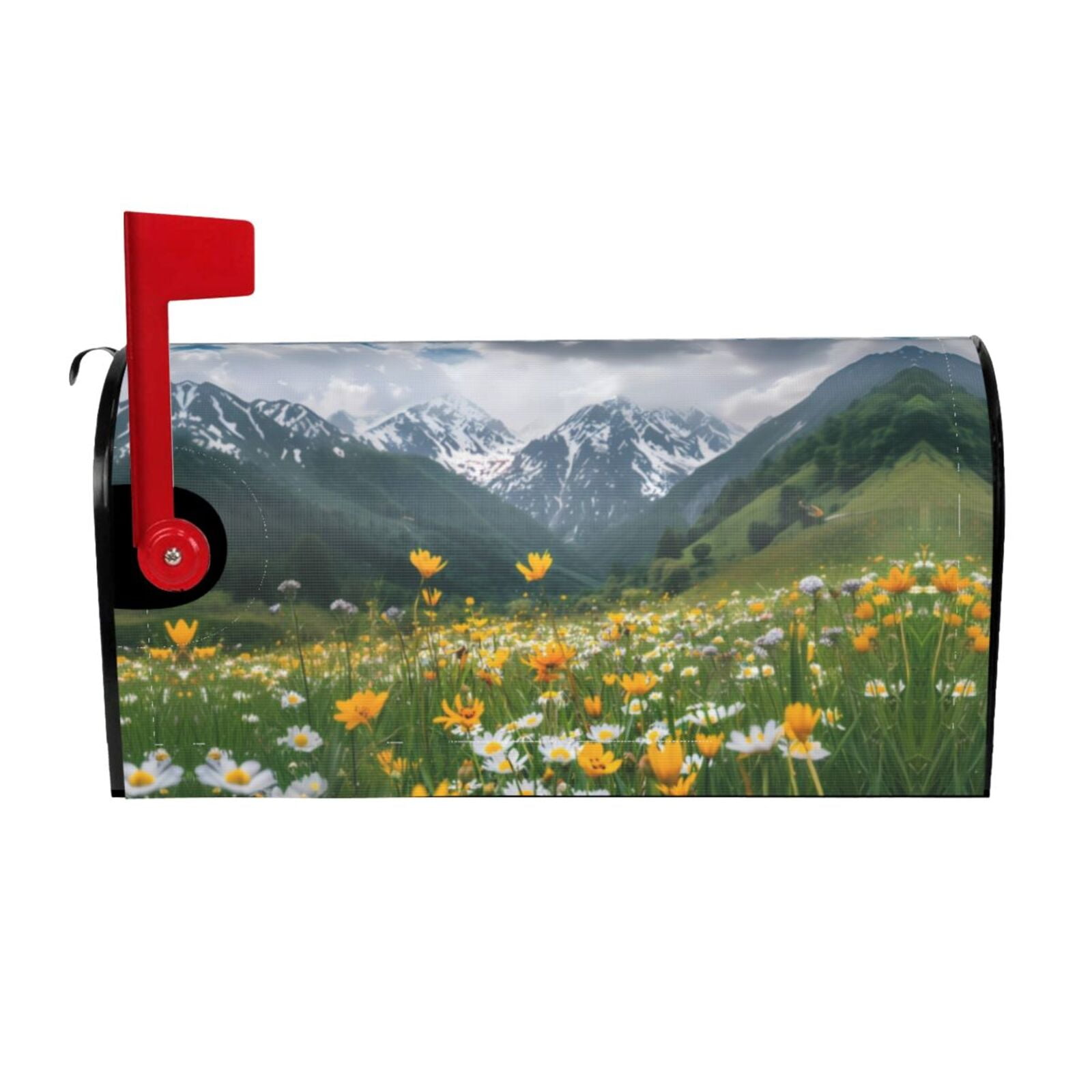 Mailbox Covers Magnetic Standard Size - Mountain Daisy Meadow ...