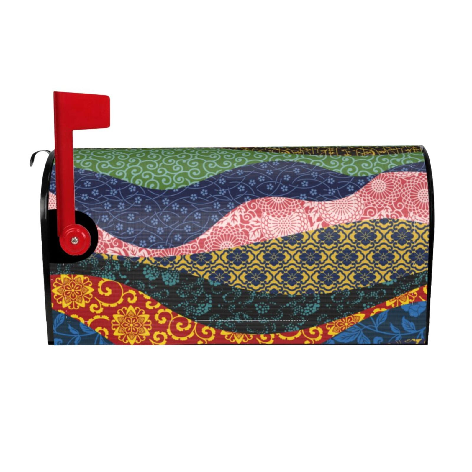 Mailbox Covers Magnetic Standard Size - Multiple Retro Pattern ...