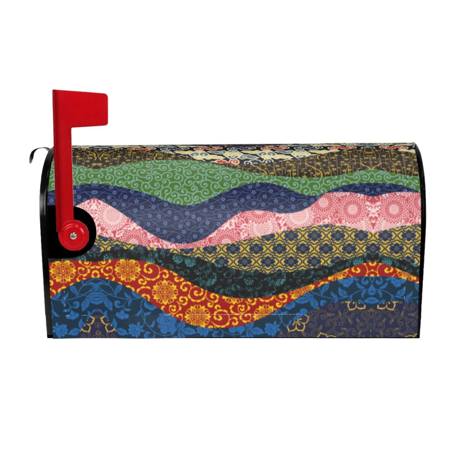 Mailbox Covers Magnetic Standard Size - Multiple Retro Pattern ...