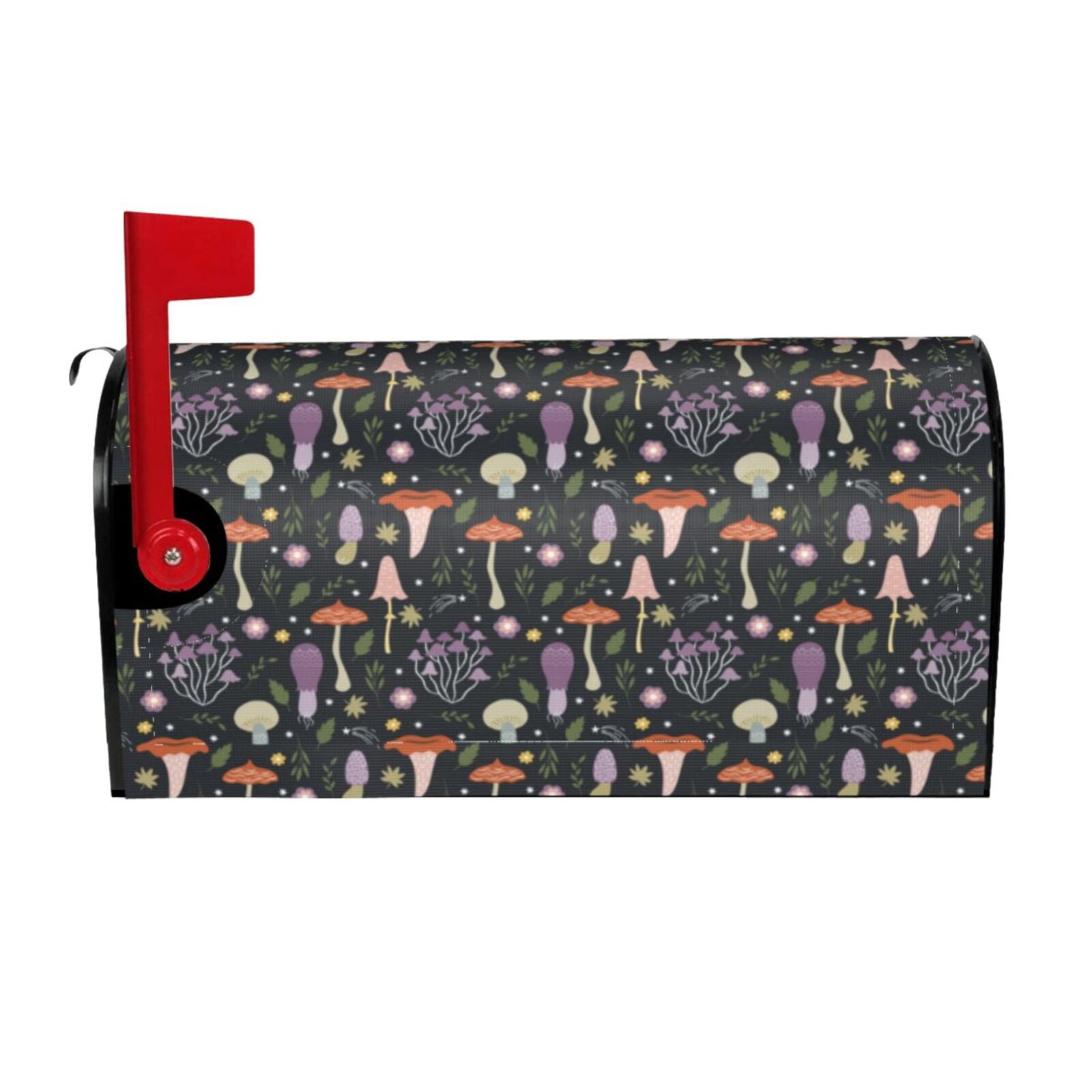 Mailbox Covers Magnetic Standard Size - Mushroom print B Waterproof ...