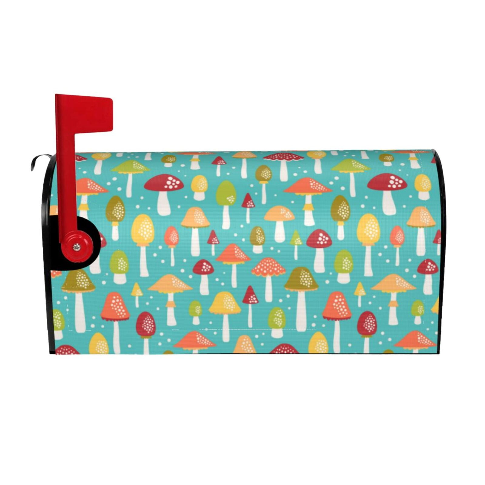 Mailbox Covers Magnetic Standard Size - Mushrooms Waterproof Mailbox ...