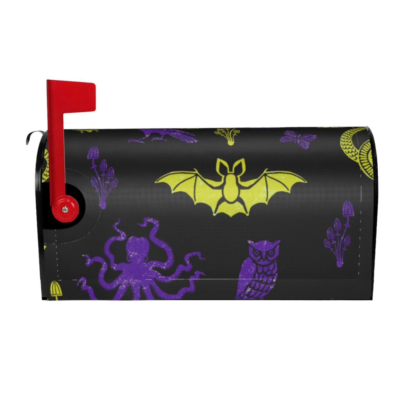 Mailbox Covers Magnetic Standard Size - Octopus Bird Owl Flying Fish ...