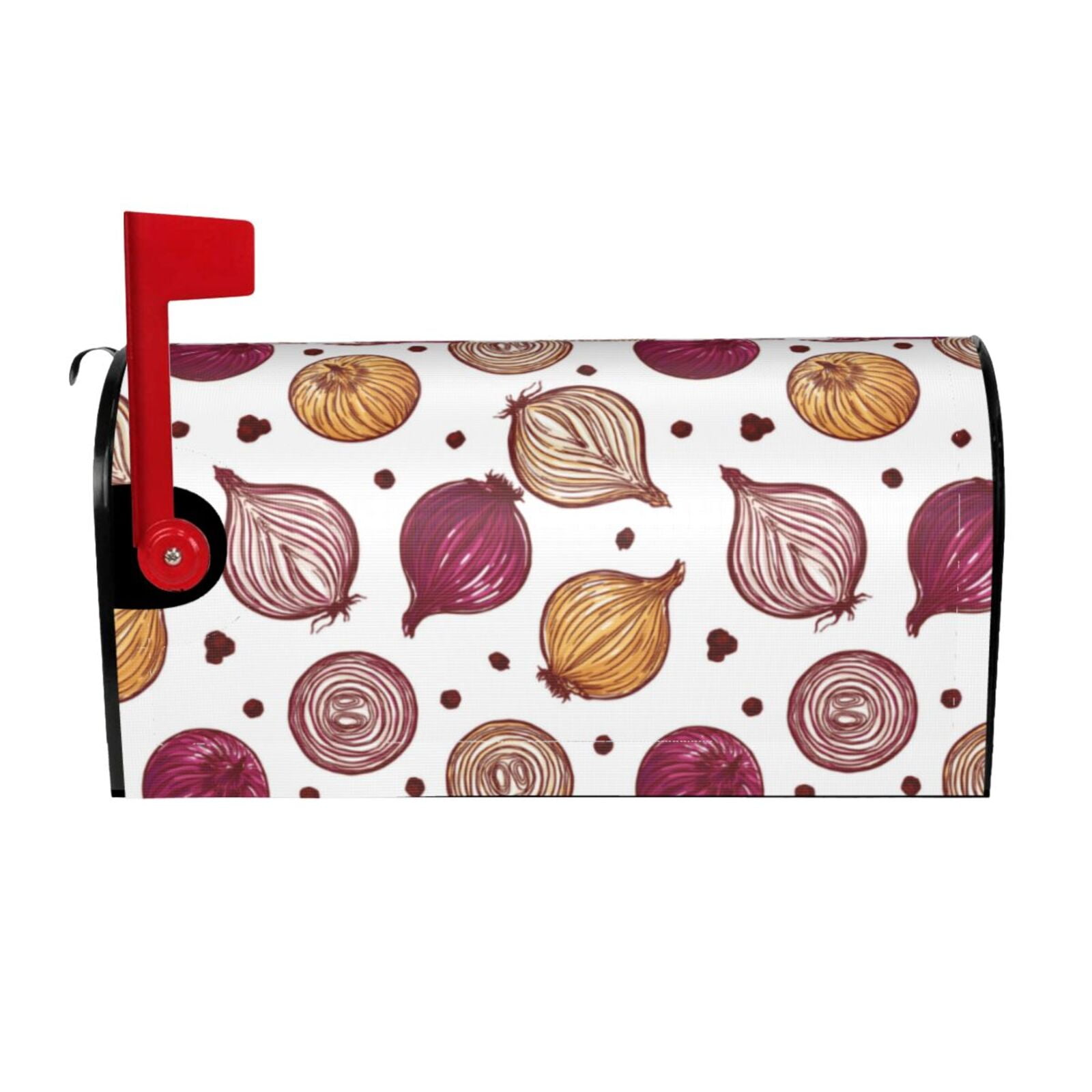 Mailbox Covers Magnetic Standard Size - Onion Pattern Abstract ...