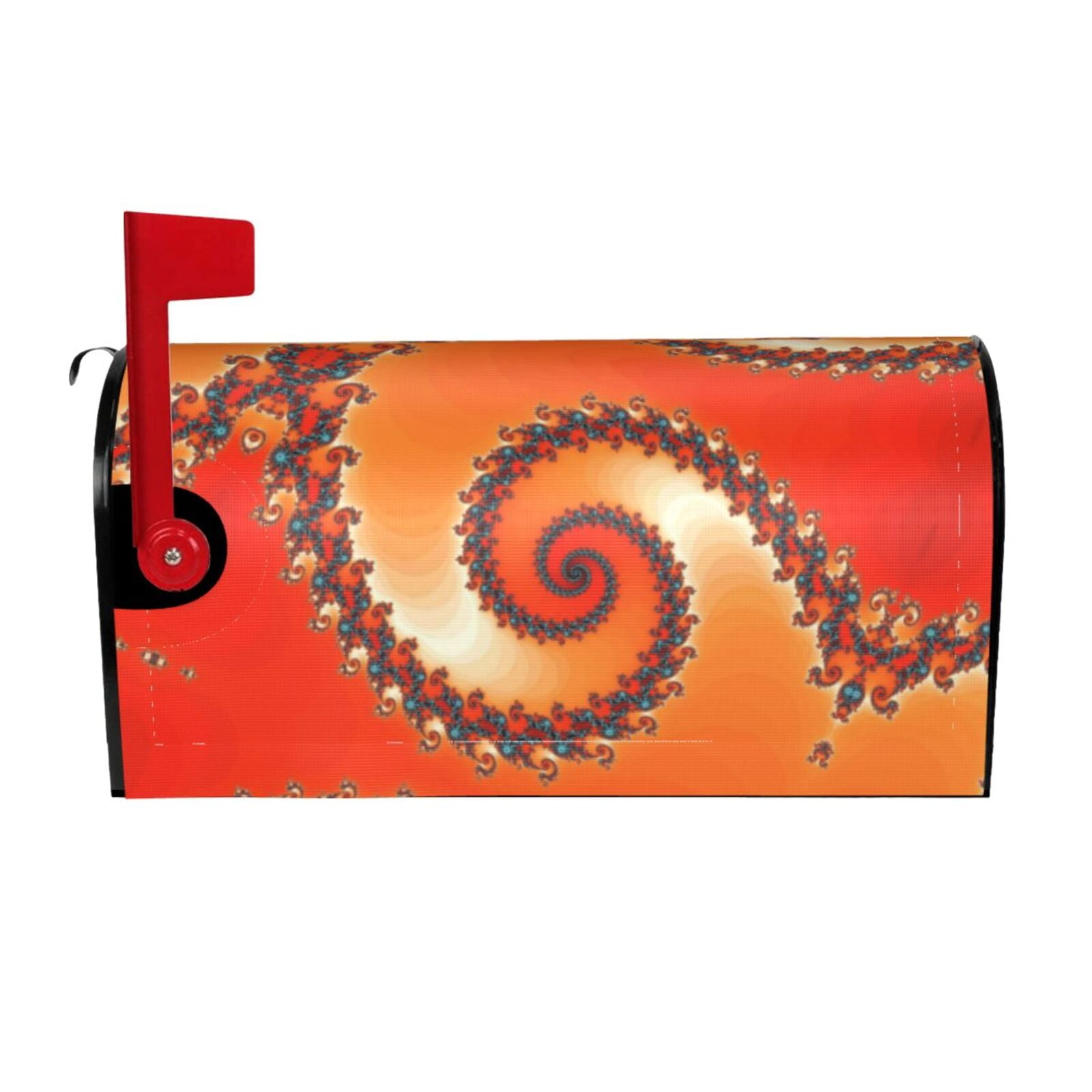 Mailbox Covers Magnetic Standard Size - Orange Rotating Waterproof ...