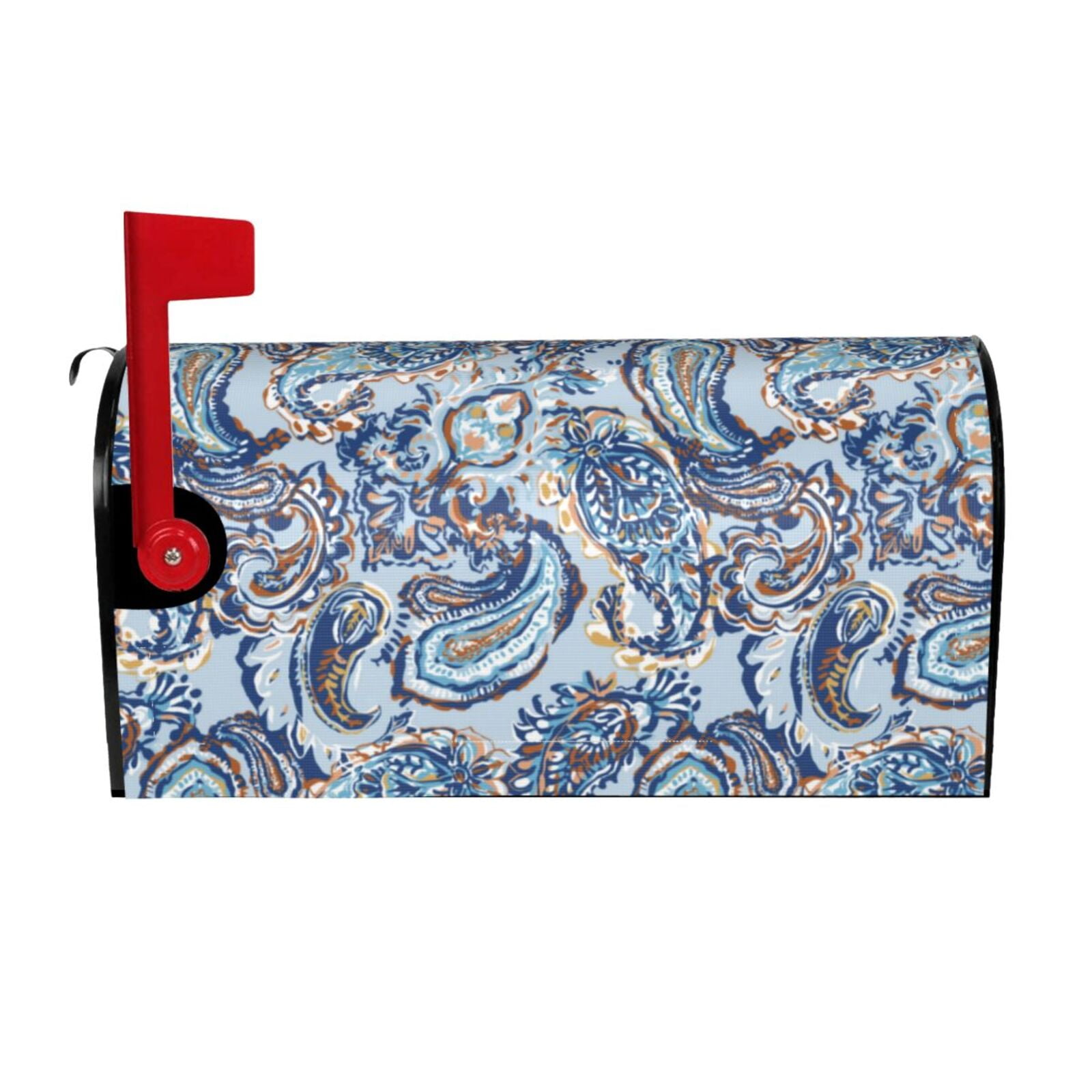 Mailbox Covers Magnetic Standard Size - Paisley Pattern No.90124 ...