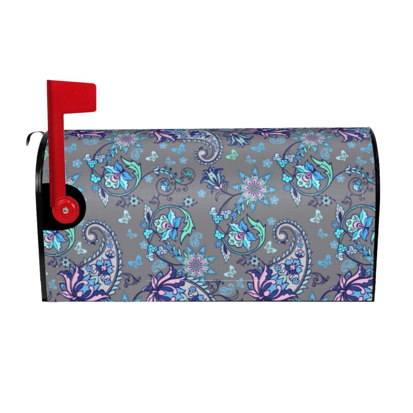 Mailbox Covers Magnetic Standard Size - Paisley Pattern No.9064 ...