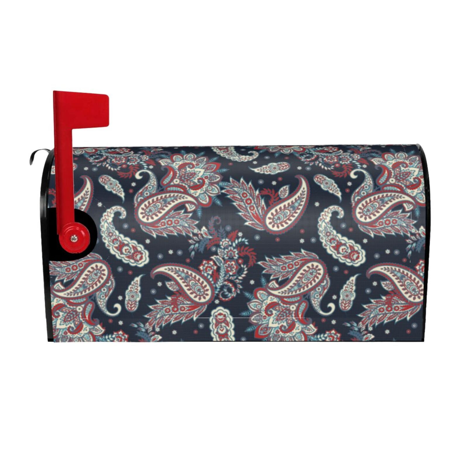 Mailbox Covers Magnetic Standard Size - Paisley Pattern No.9070 ...