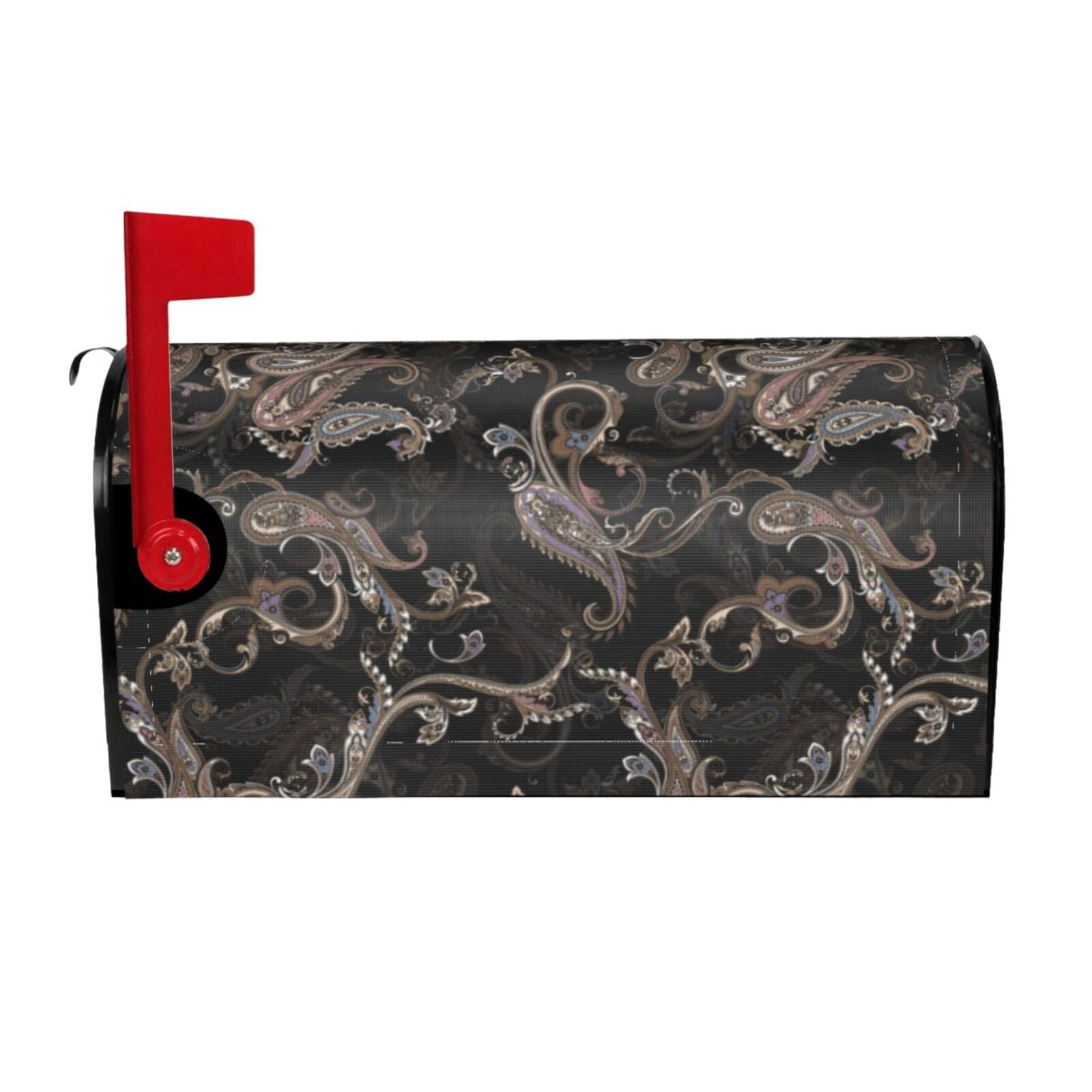 Mailbox Covers Magnetic Standard Size - Paisley Pattern No.9072 ...