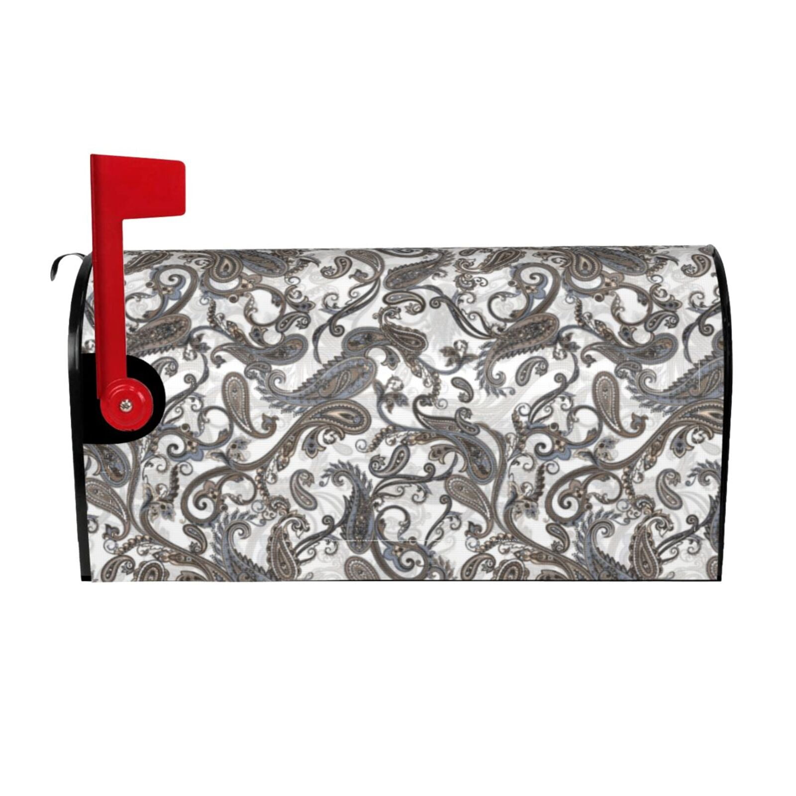 Mailbox Covers Magnetic Standard Size - Paisley Pattern No.9076 ...