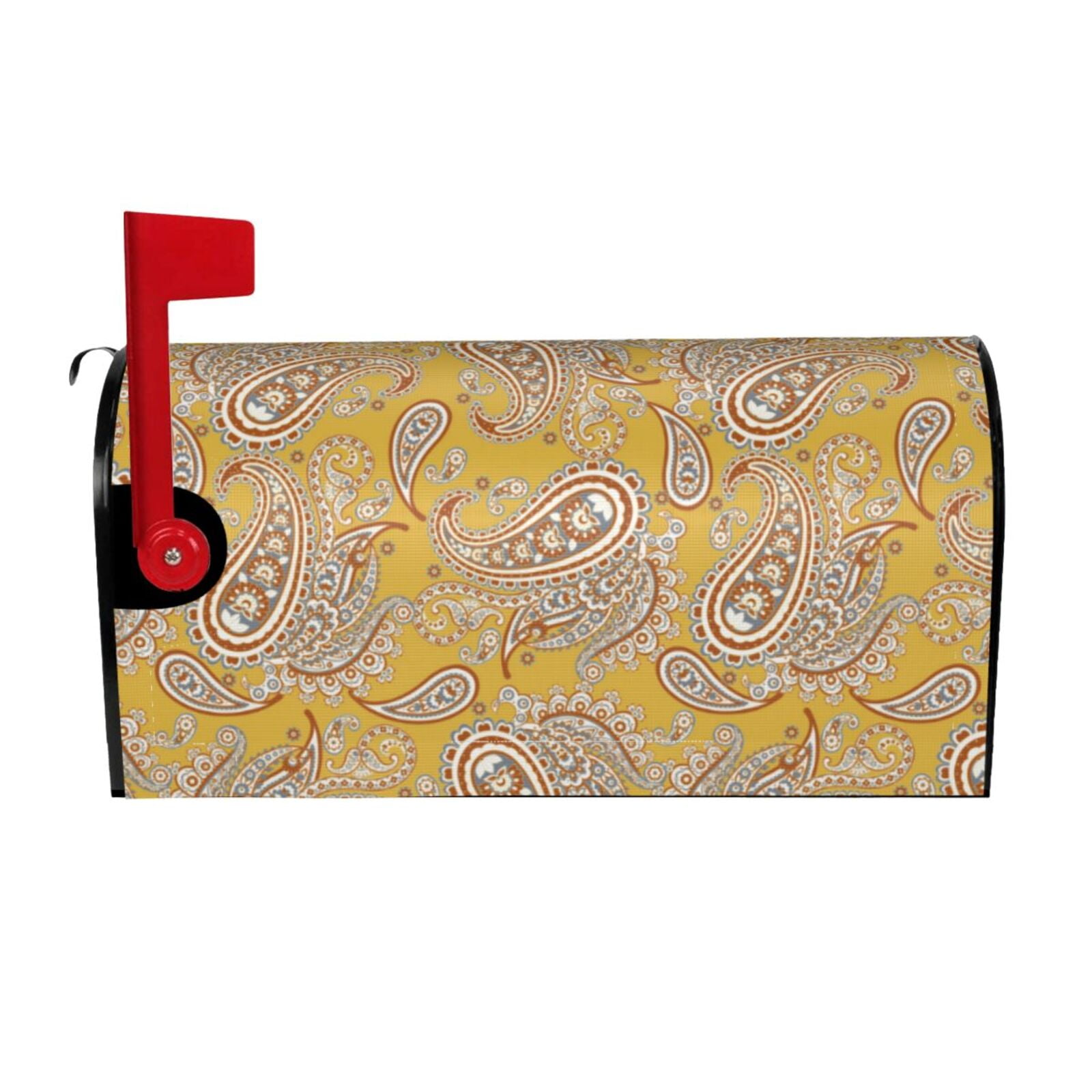 Mailbox Covers Magnetic Standard Size - Paisley Print No.J912 ...