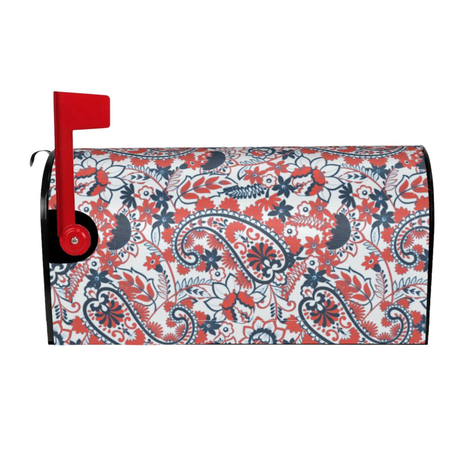 Mailbox Covers Magnetic Standard Size - Paisley Print No.J95 Waterproof ...