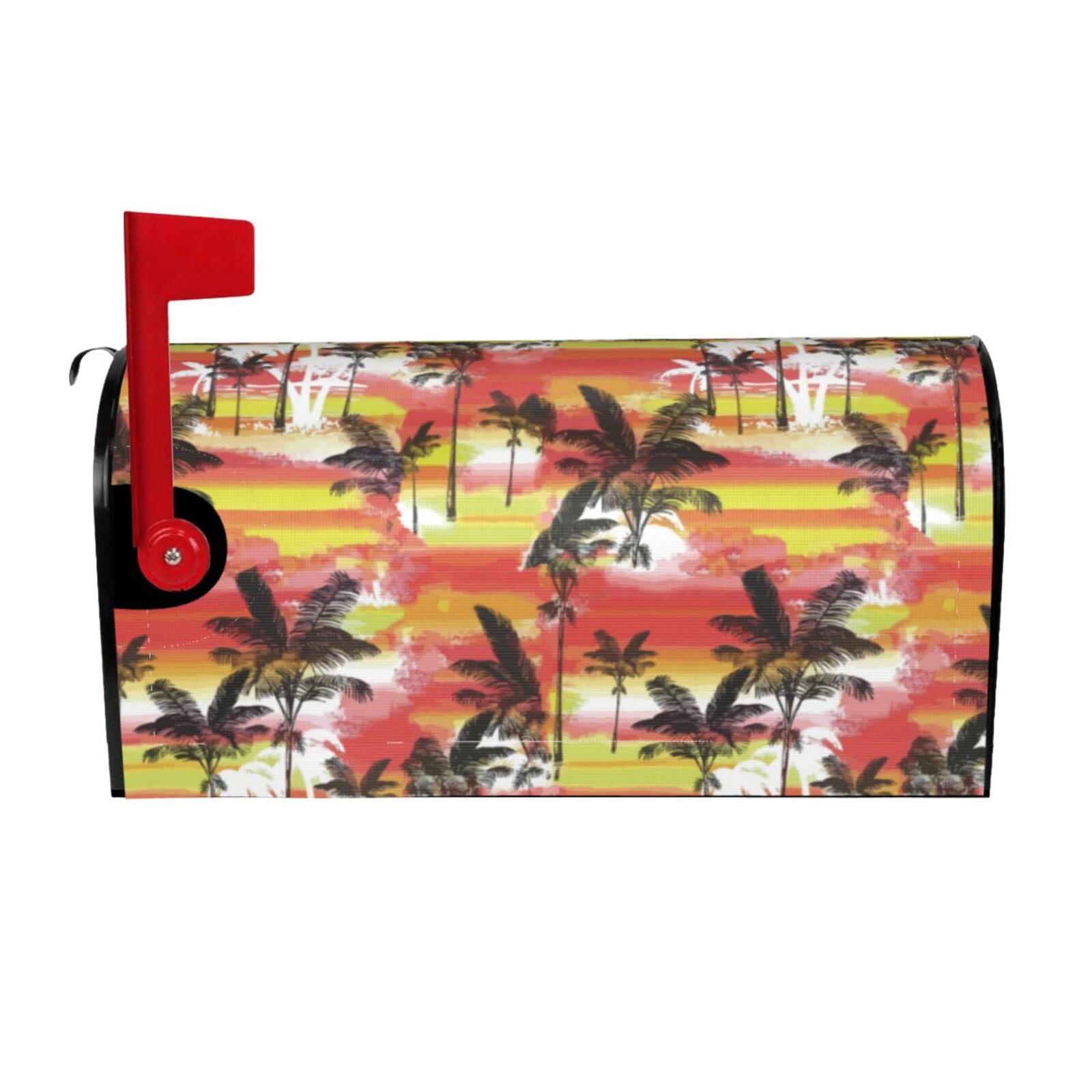 Mailbox Covers Magnetic Standard Size - Palm tree_AE Waterproof Mailbox ...