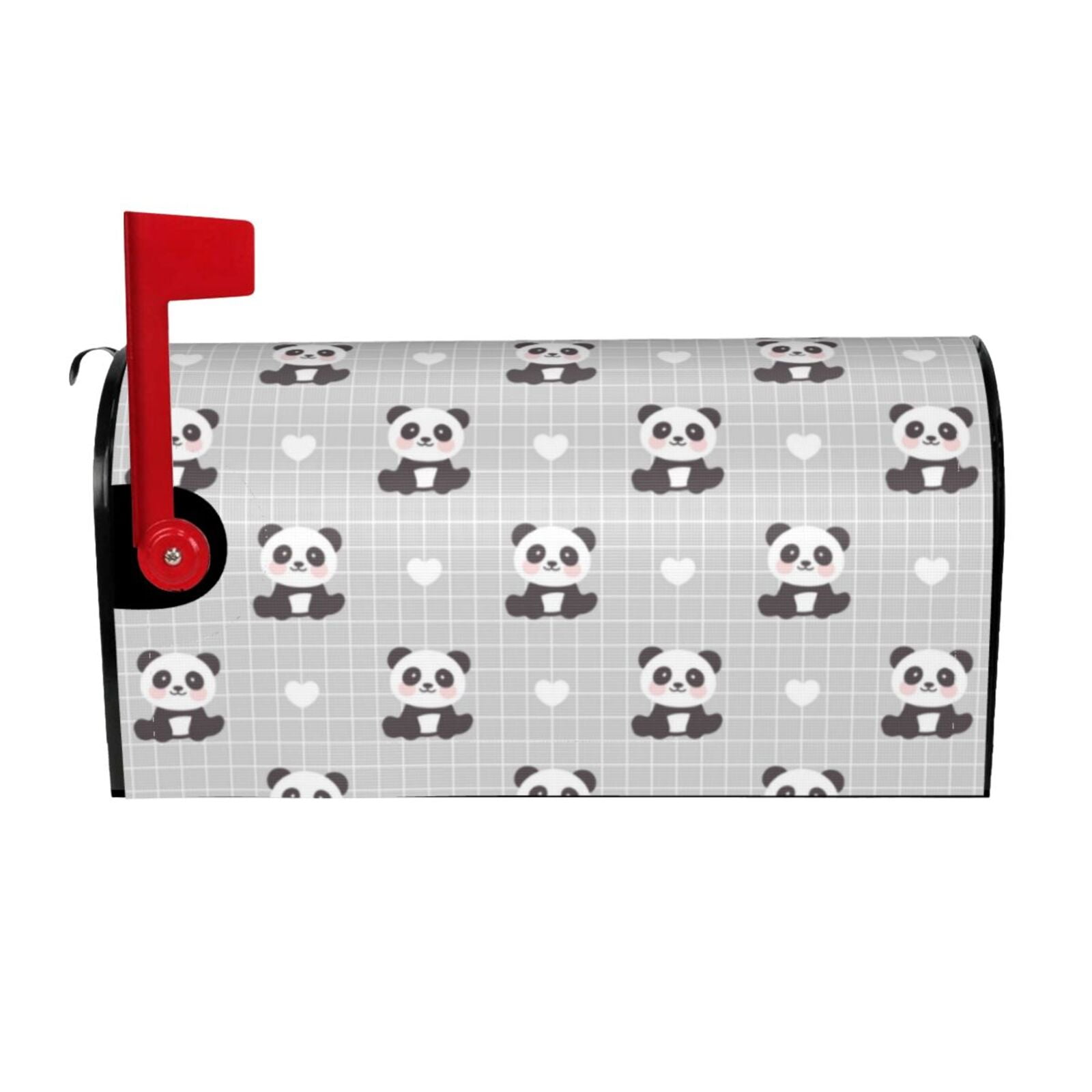 Mailbox Covers Magnetic Standard Size - Panda Bear Waterproof Mailbox ...