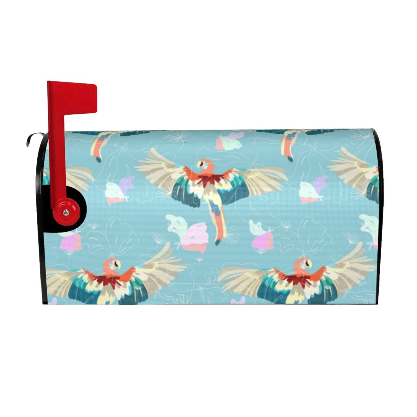Mailbox Covers Magnetic Standard Size - Pastel Painted Flying Cute ...