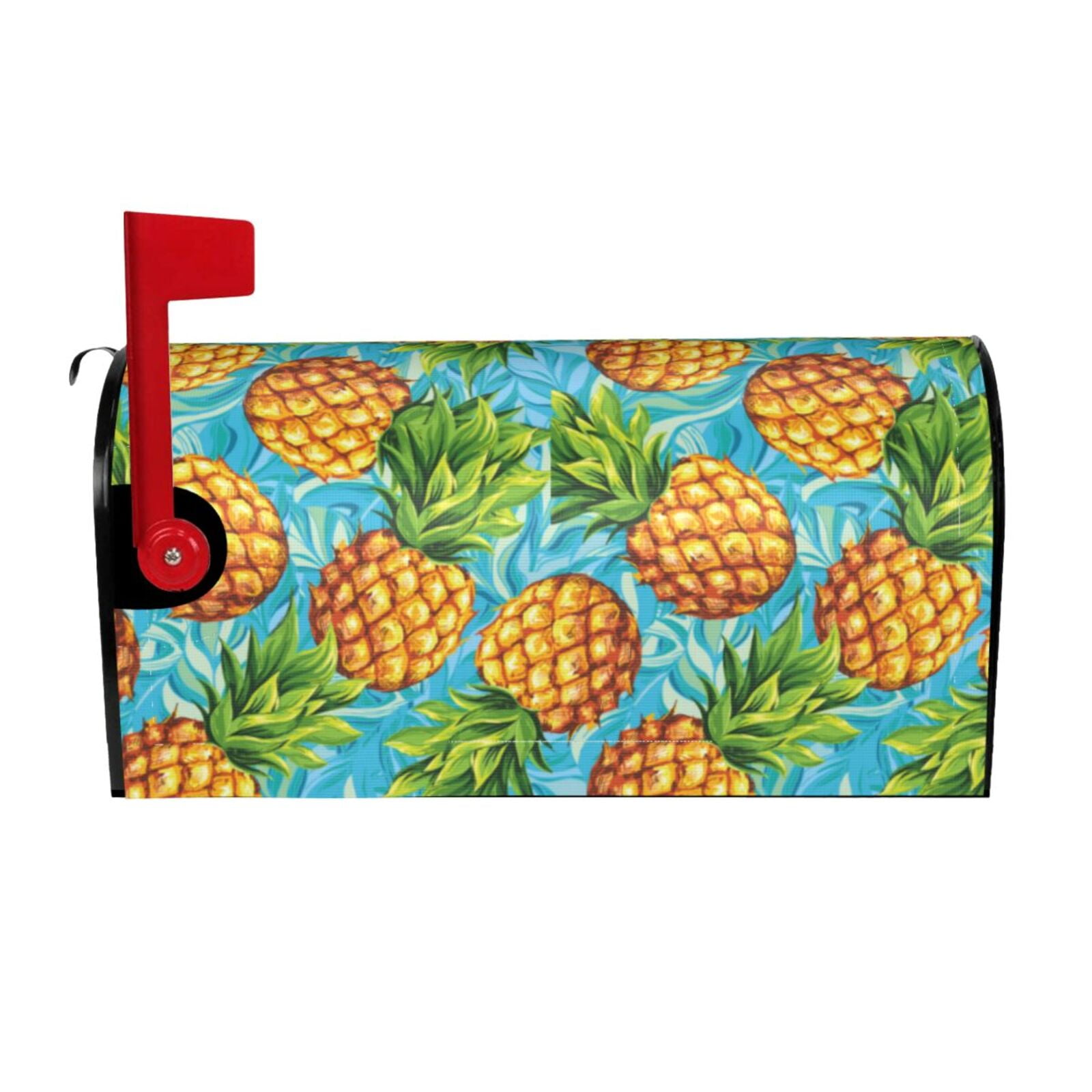 Mailbox Covers Magnetic Standard Size - Pineapple Hawaiian Style ...