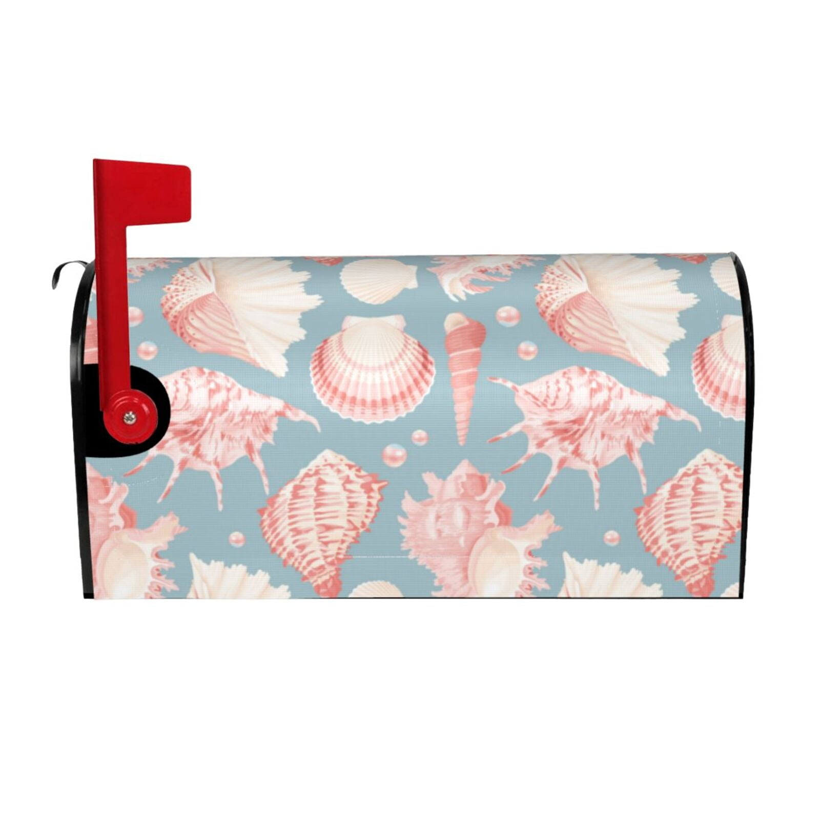 Mailbox Covers Magnetic Standard Size - Pink Shell Conch Waterproof ...