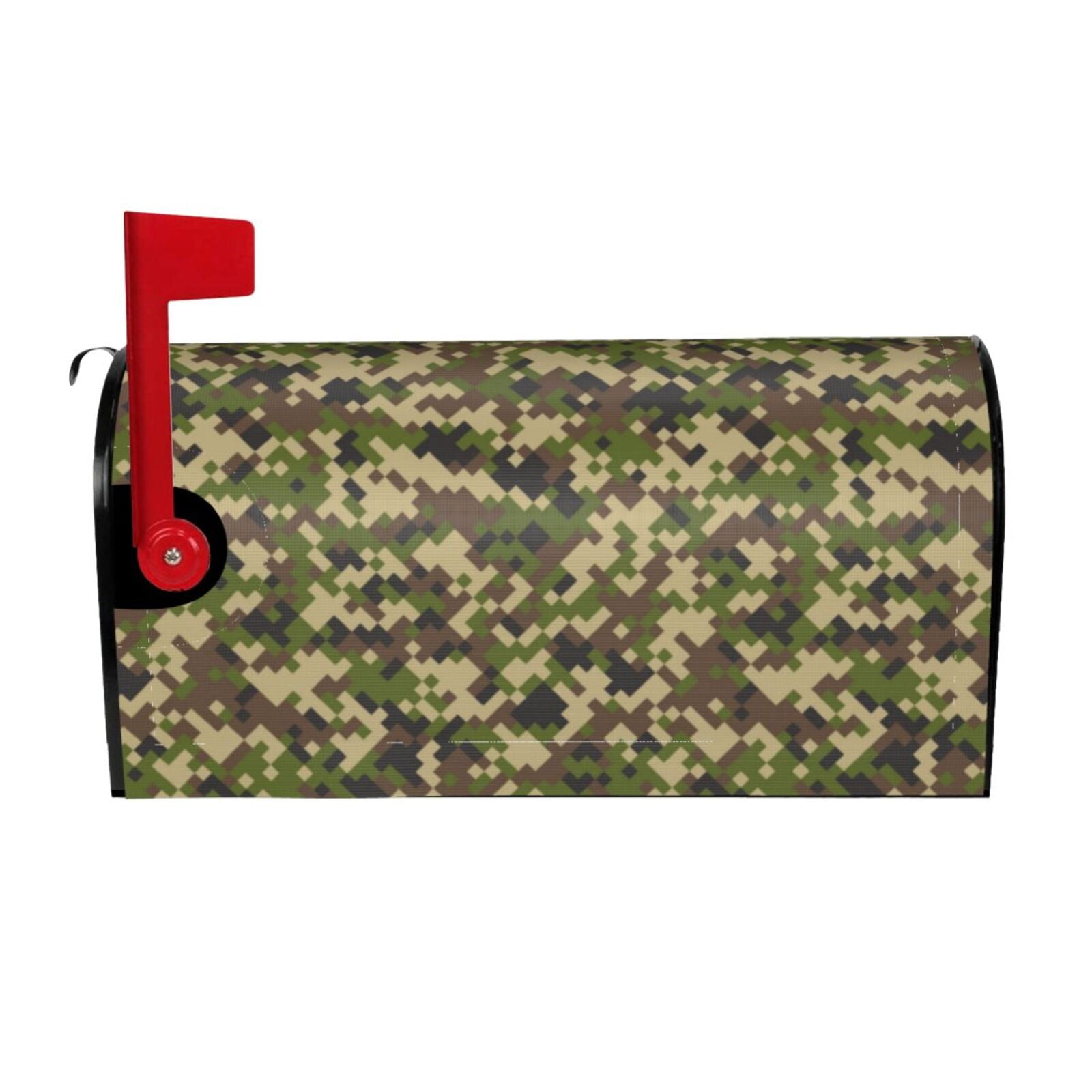 Mailbox Covers Magnetic Standard Size - Pixel Green Camouflage ...