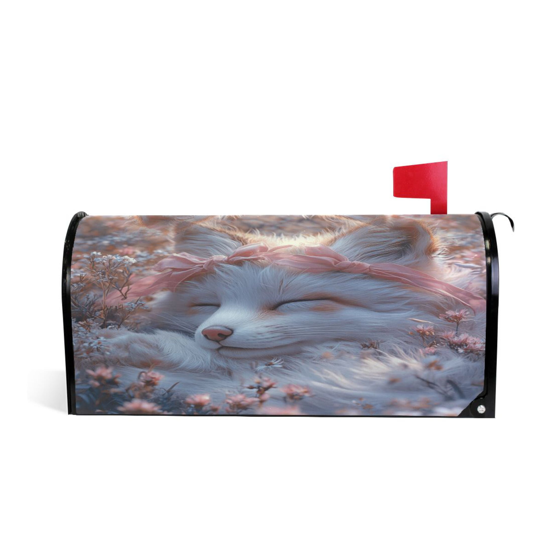 Mailbox Covers Magnetic Standard Size Post Box Cover Wrap Outside ...