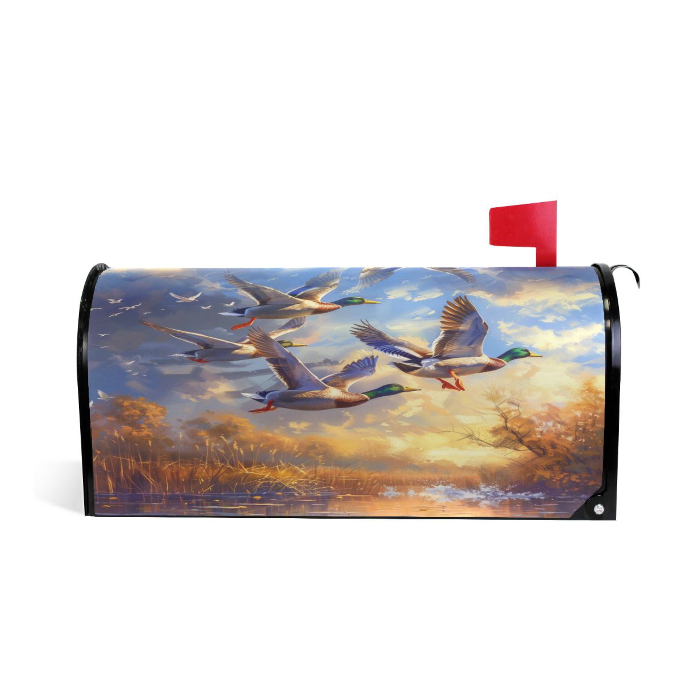 Mailbox Covers Magnetic Standard Size Post Box Cover Wrap Outside ...